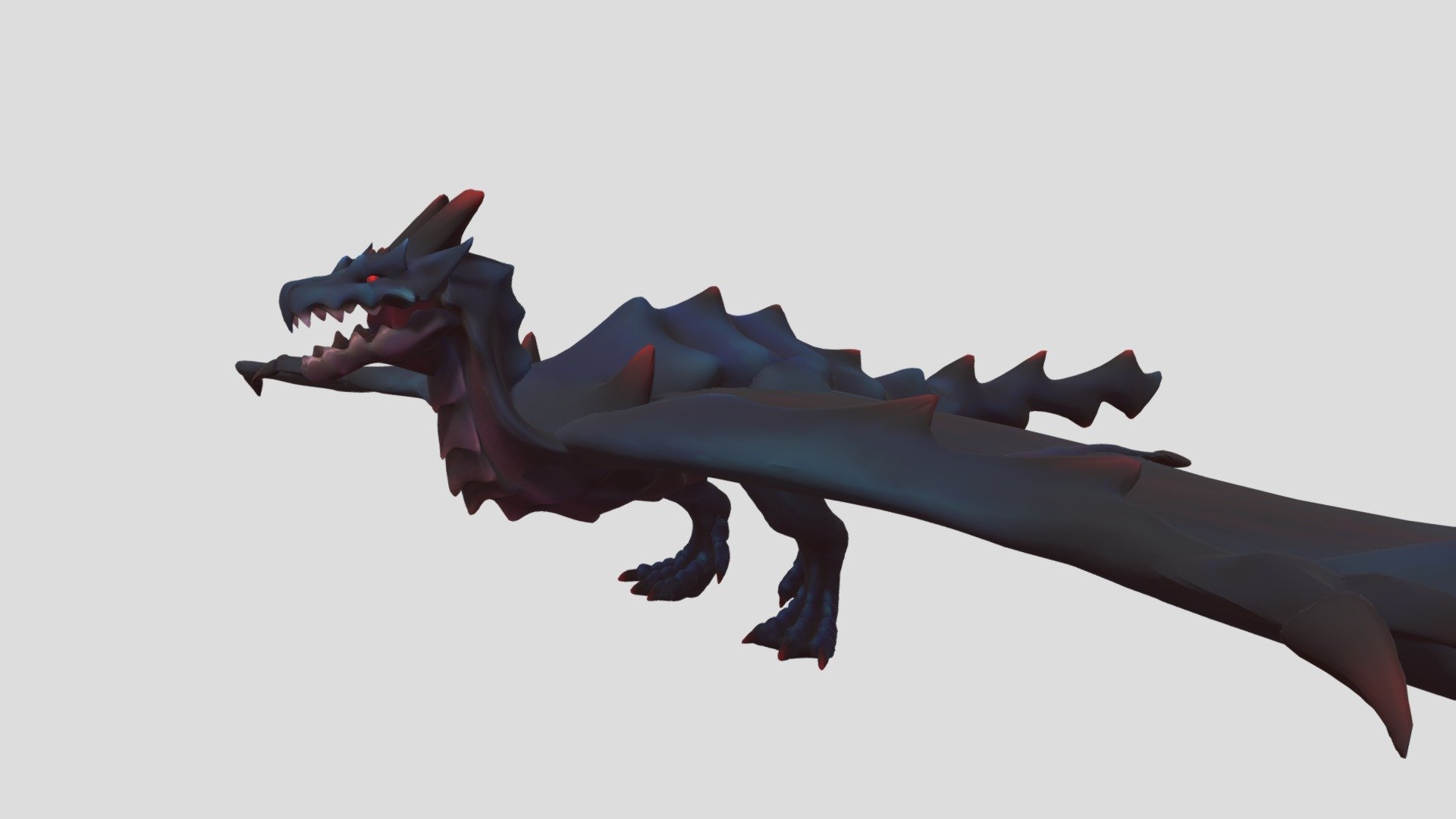 Dragon Tiamat - 3D model by kaiquefaraway-5b7c1c [a0fe581] - Sketchfab