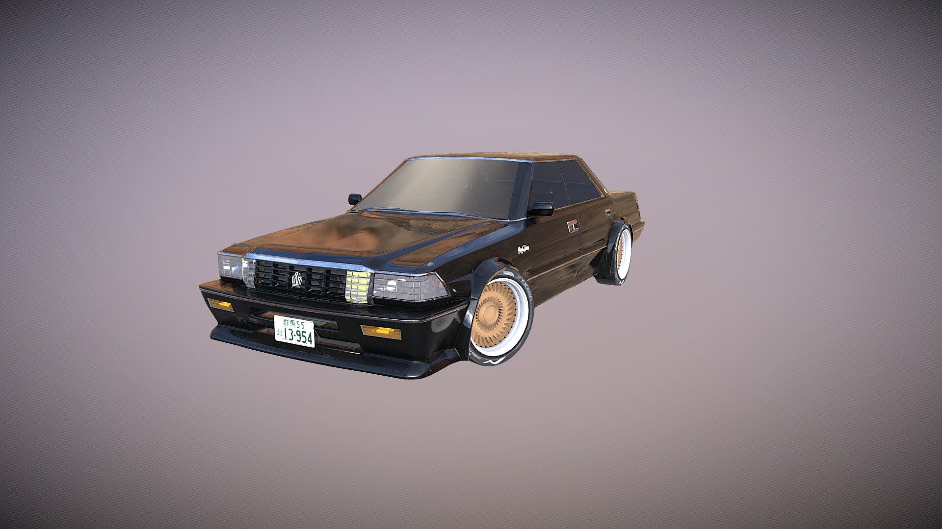 toyota crown 90s - Download Free 3D model by fauziskecthfab [a0feb71 ...