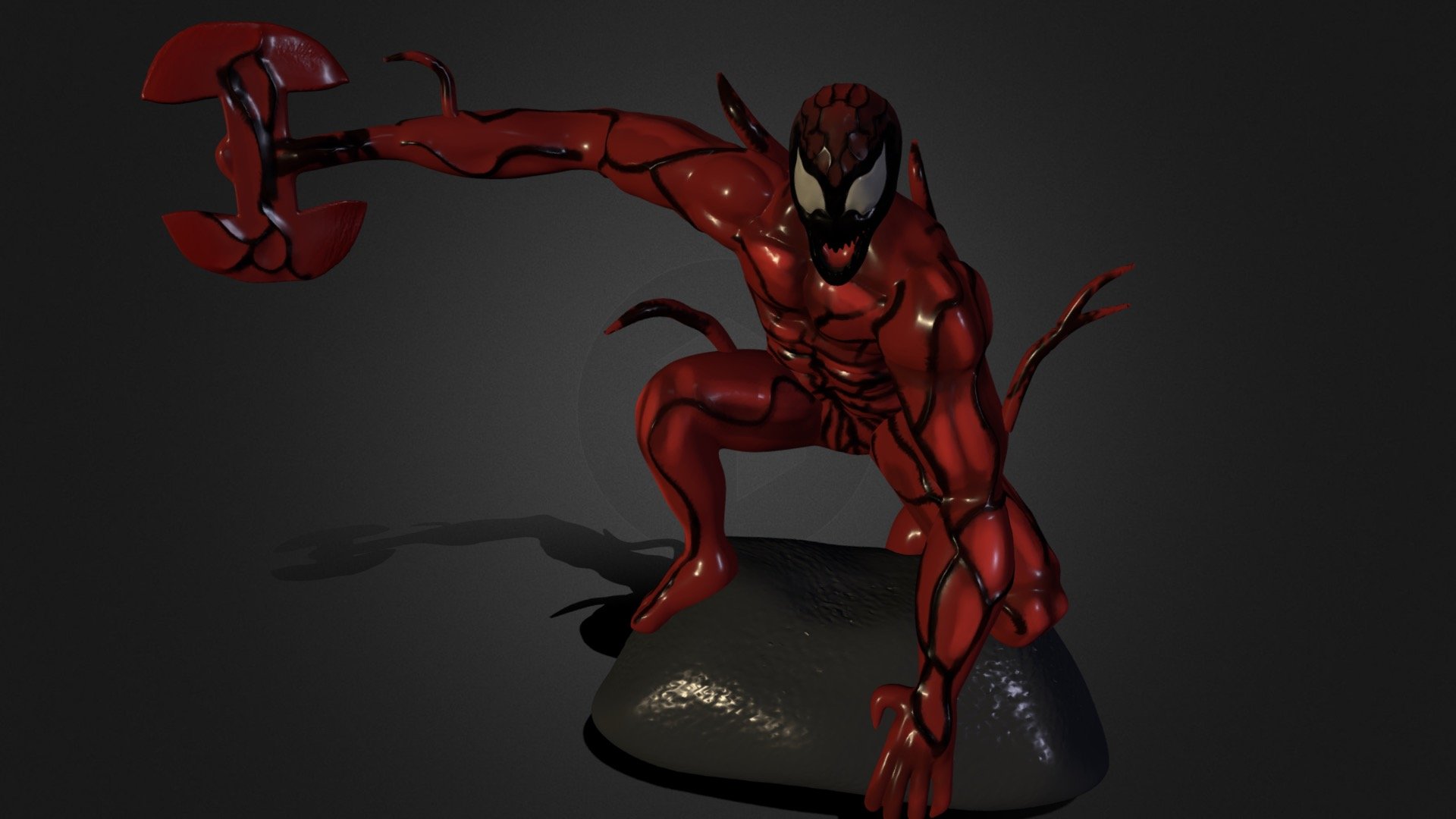 Carnage! - Spider-Man Super Villain - Download Free 3D model by ...