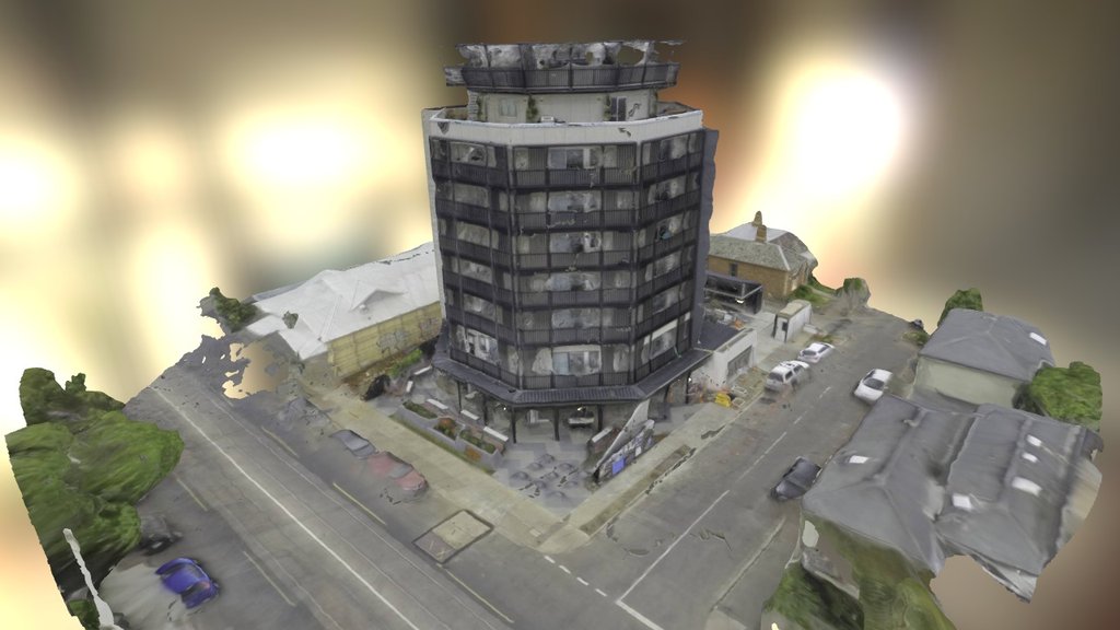 The Block Exterior - 3D model by PHORIA XR STUDIO (@scann3d) [a10230f ...