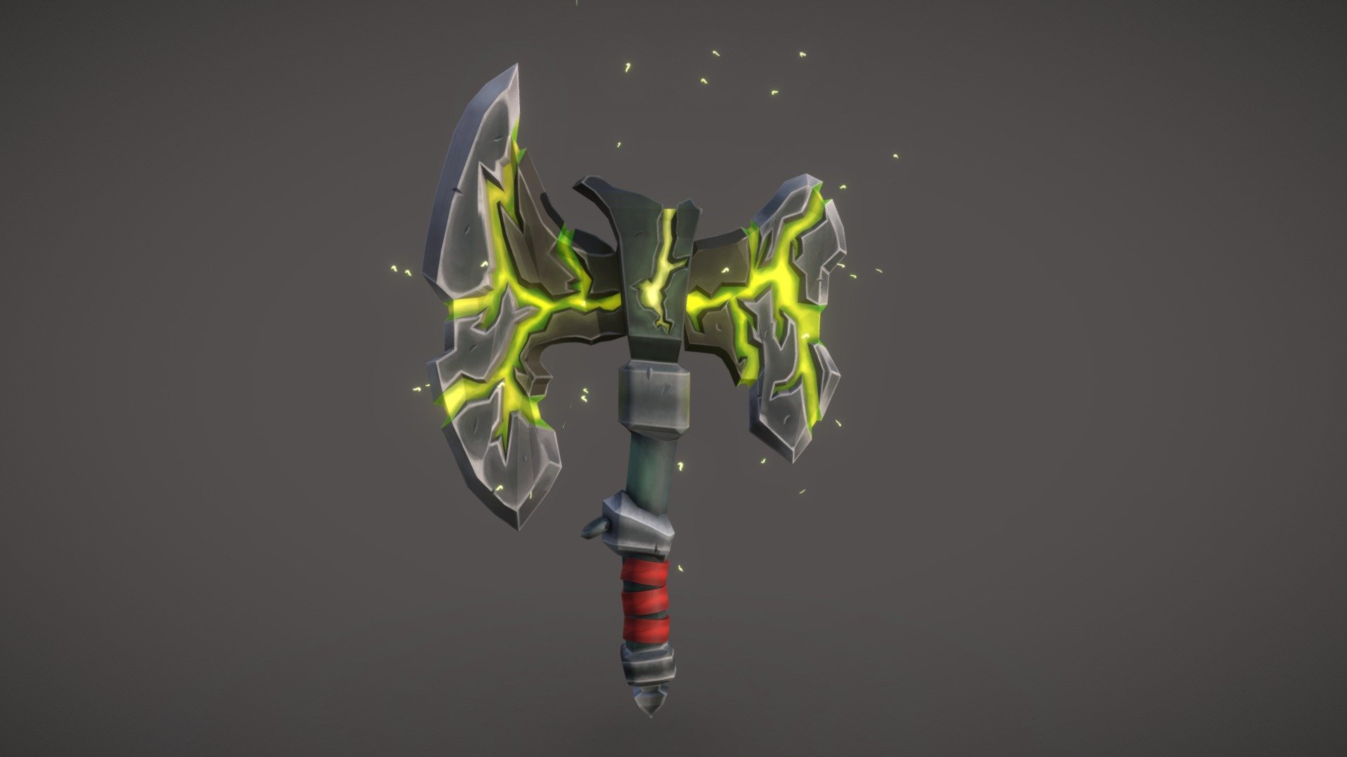 World Of Warcraft Stylized Lava Axe - Download Free 3D model by Seppe ...