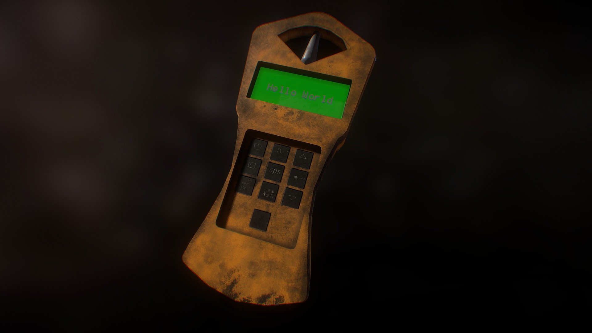 Geiger Counter - 3D model by DubiousD [a102c05] - Sketchfab