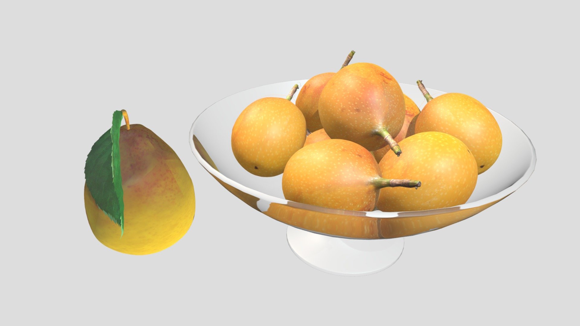 Pear - Download Free 3D model by 3Dji [a102d68] - Sketchfab