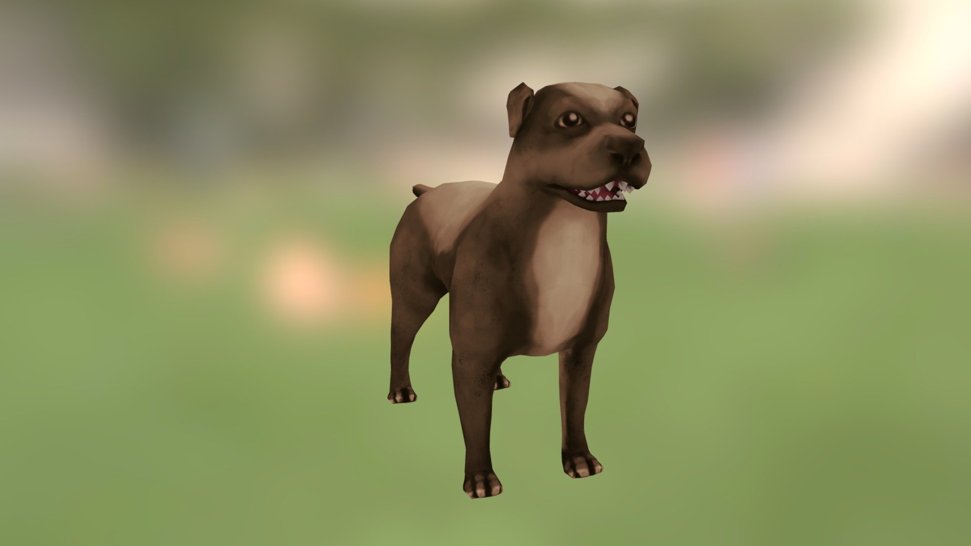 Dog - 3D model by MMKH [a104224] - Sketchfab
