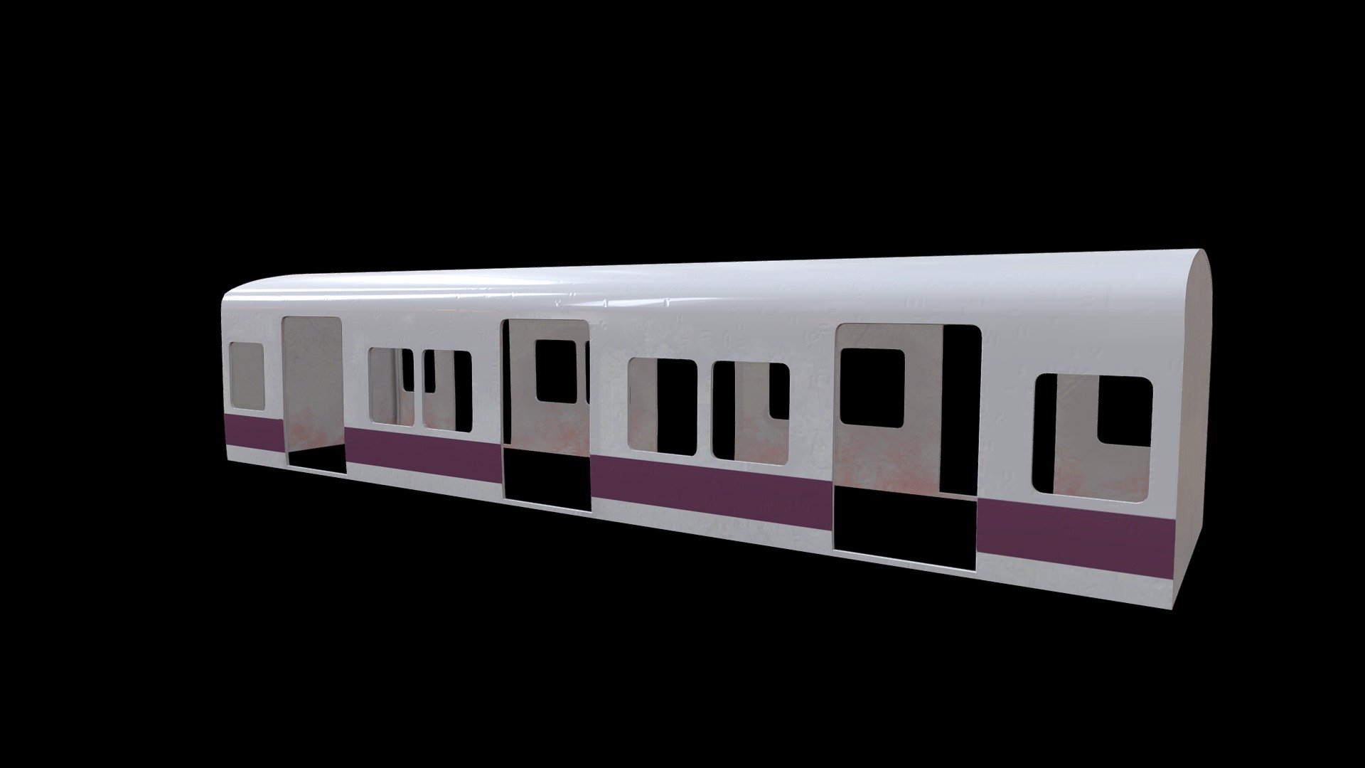 Mumbai Local Train - Train Hull - Buy Royalty Free 3D model by Jigar ...
