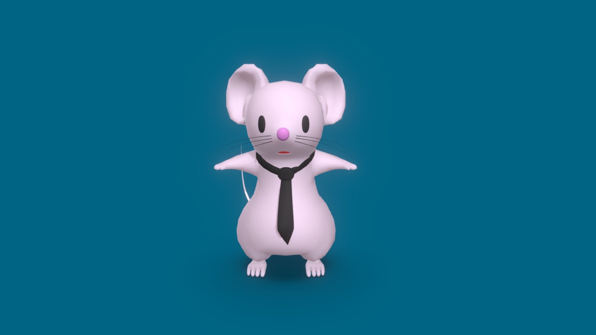 Playful 3D Mouse Model - Cute & Charming - Buy Royalty Free 3D model by ...