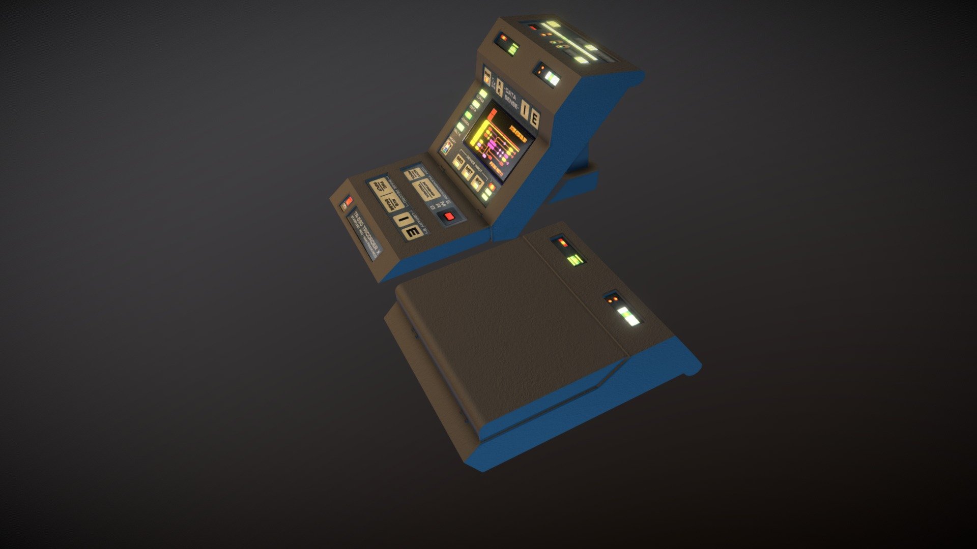 Tricorder - 3D model by codezone3D [a106b3a] - Sketchfab