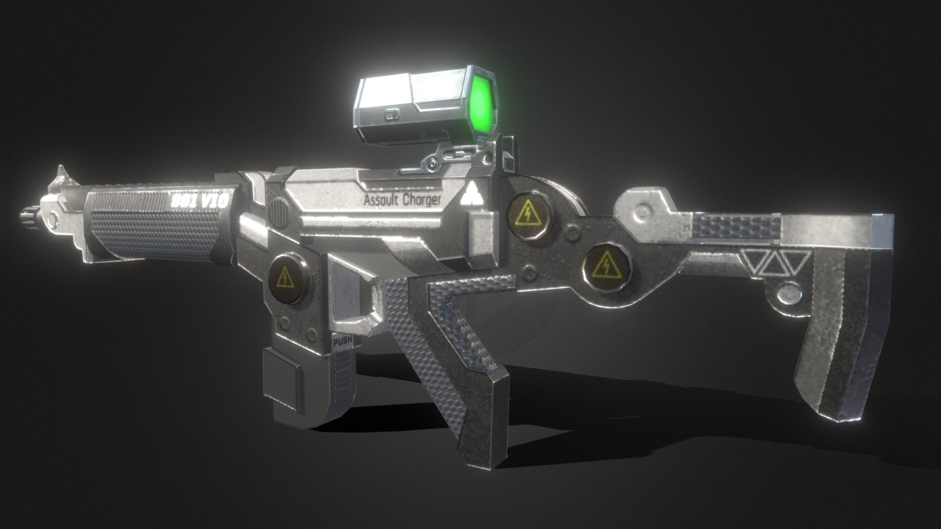 Sci-Fi PINDAD SS1 V10 - Buy Royalty Free 3D model by Rzyas [a1076a4 ...