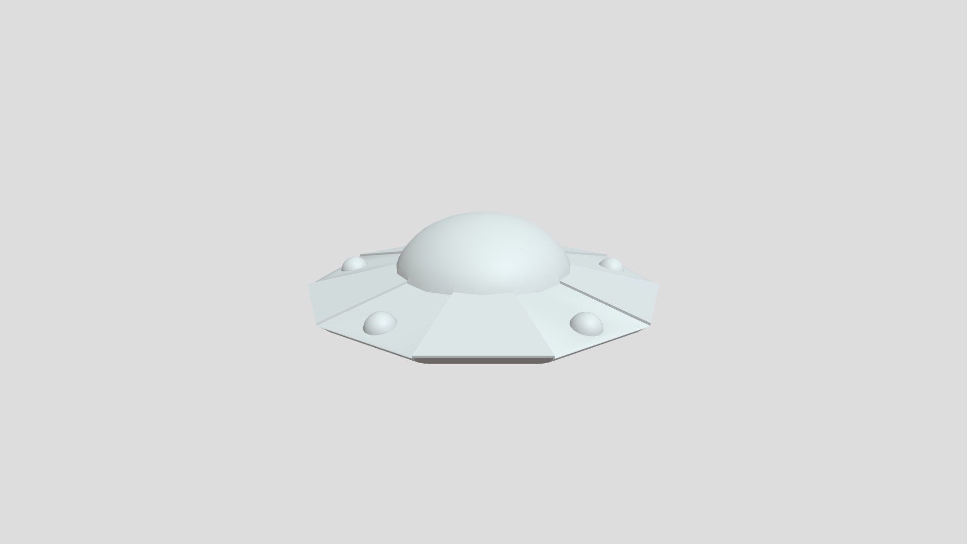 UFO - 3D model by BenBurns [a10868e] - Sketchfab