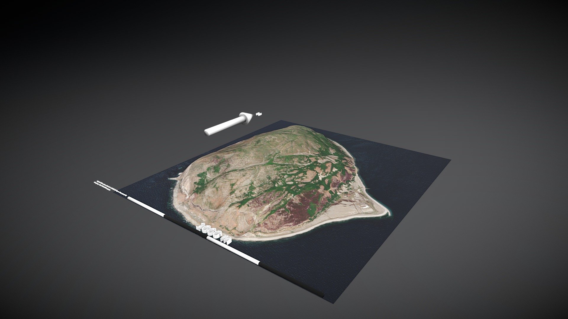 Ailsa Craig, Firth of Clyde, Scotland - Download Free 3D model by Simon ...