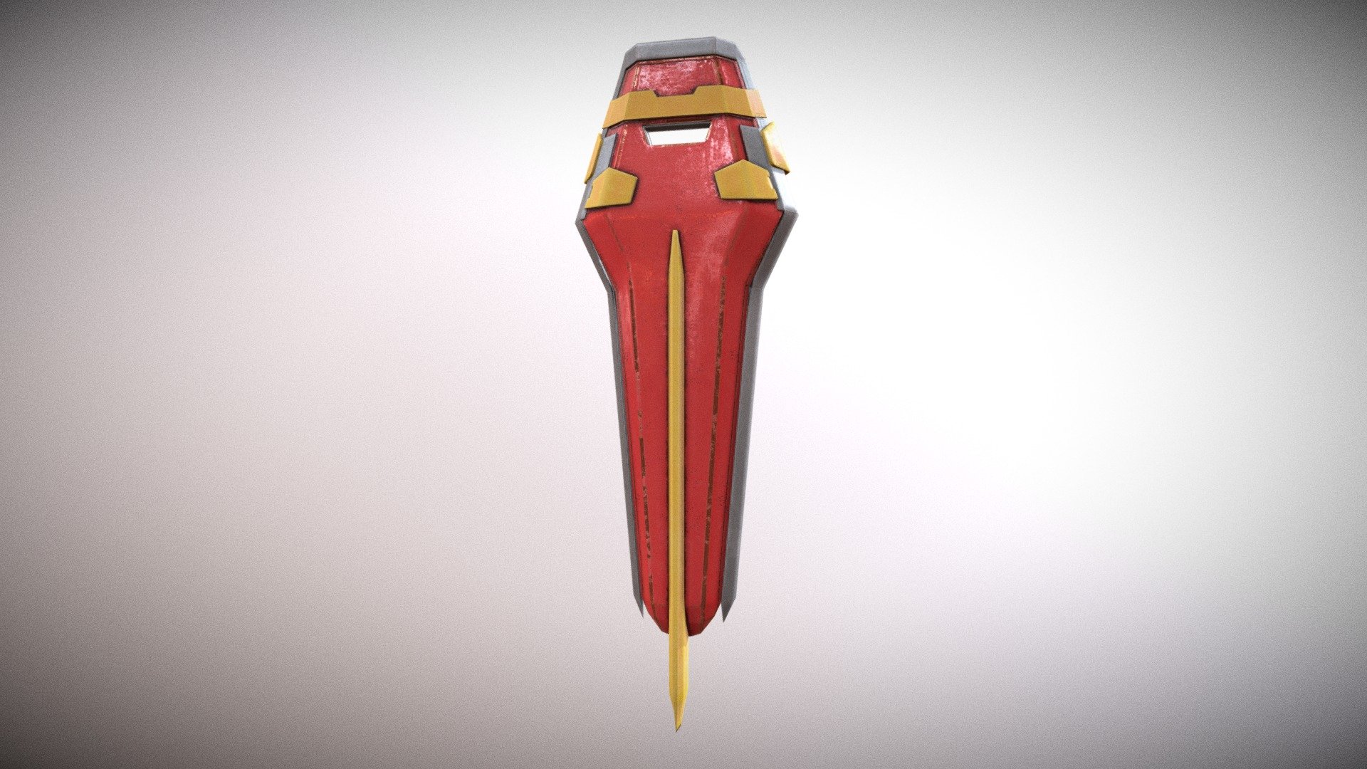 GAT-X105 Strike Gundam Shield - 3D model by chow.herbert [a109bd6 ...