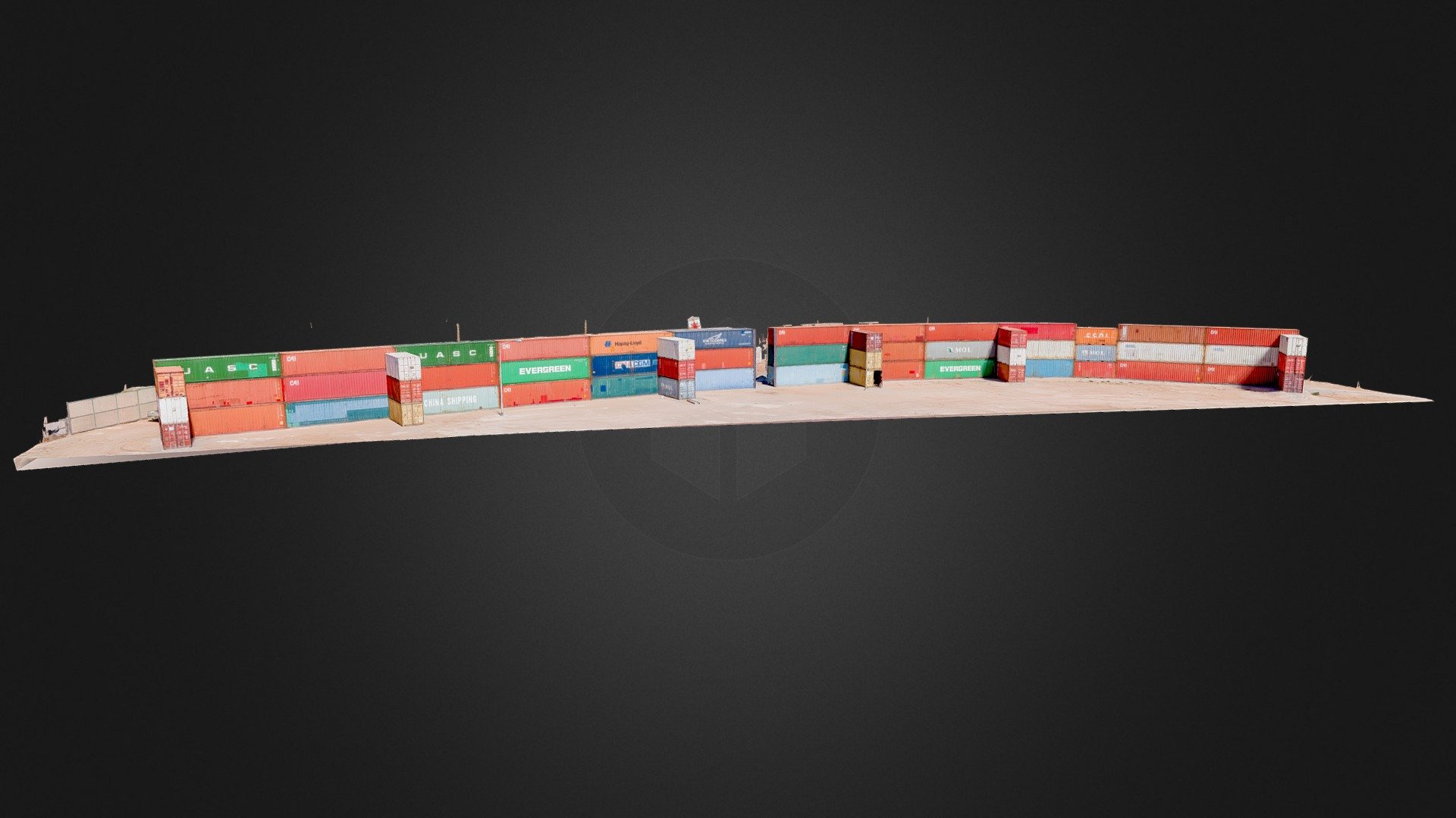Army of the Dead Container Set - 3D model by Parker Hill Photography ...