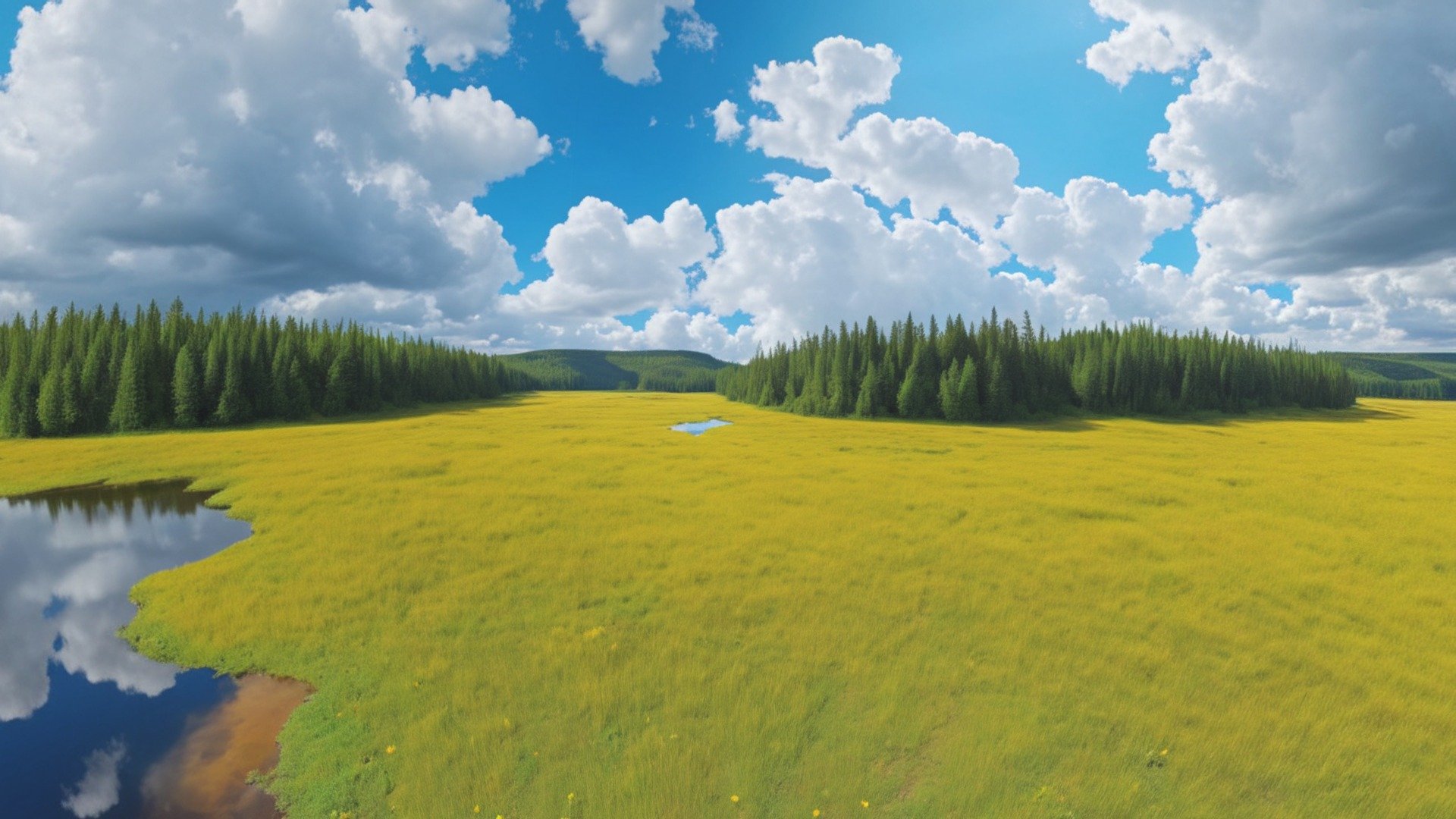 HDRI Spring Landscape Panorama I - Buy Royalty Free 3D model by Ionut81 ...