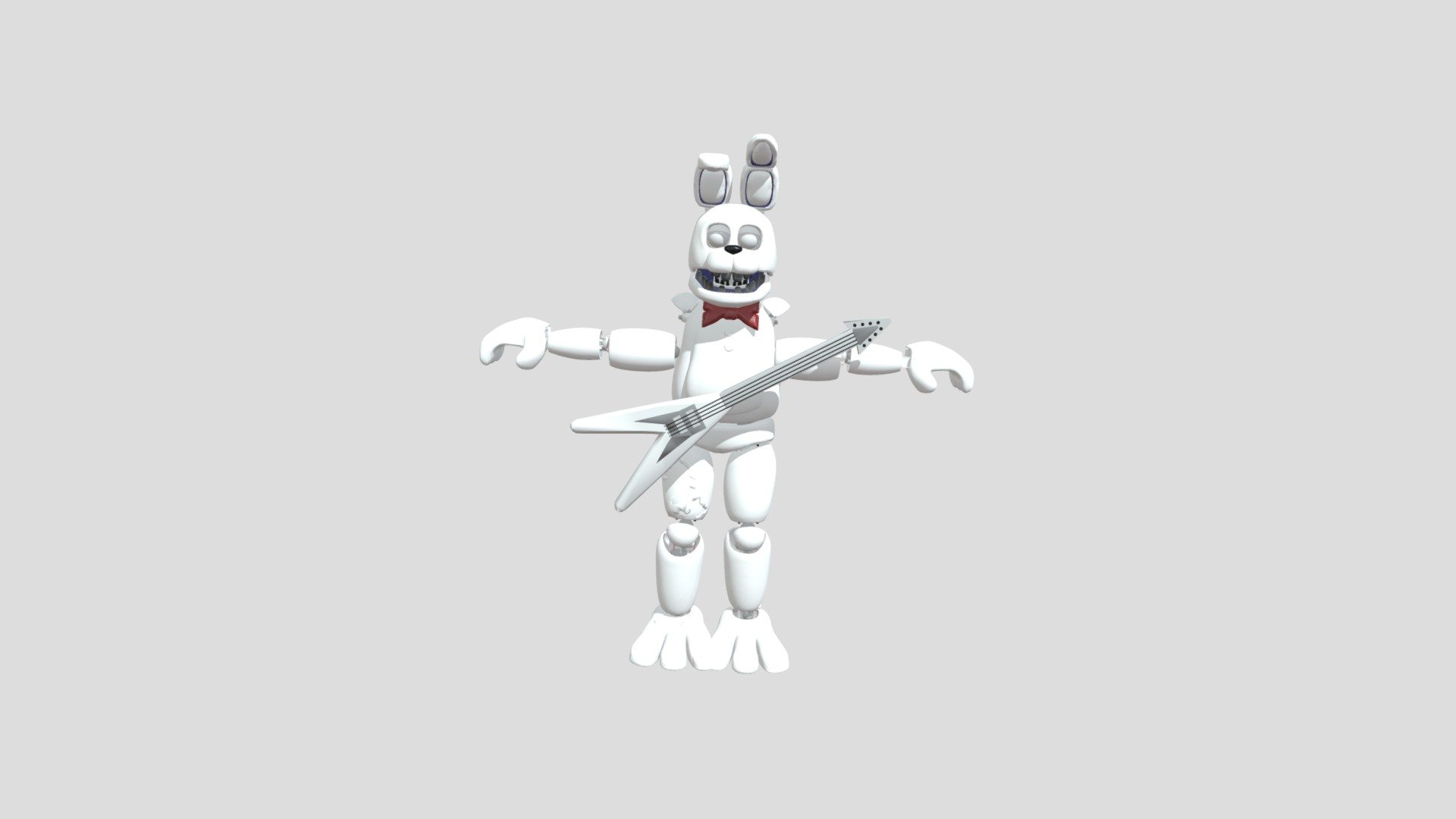 unwithered bonnie - Download Free 3D model by Freddy_Fazbear (@LBSCR_E2 ...