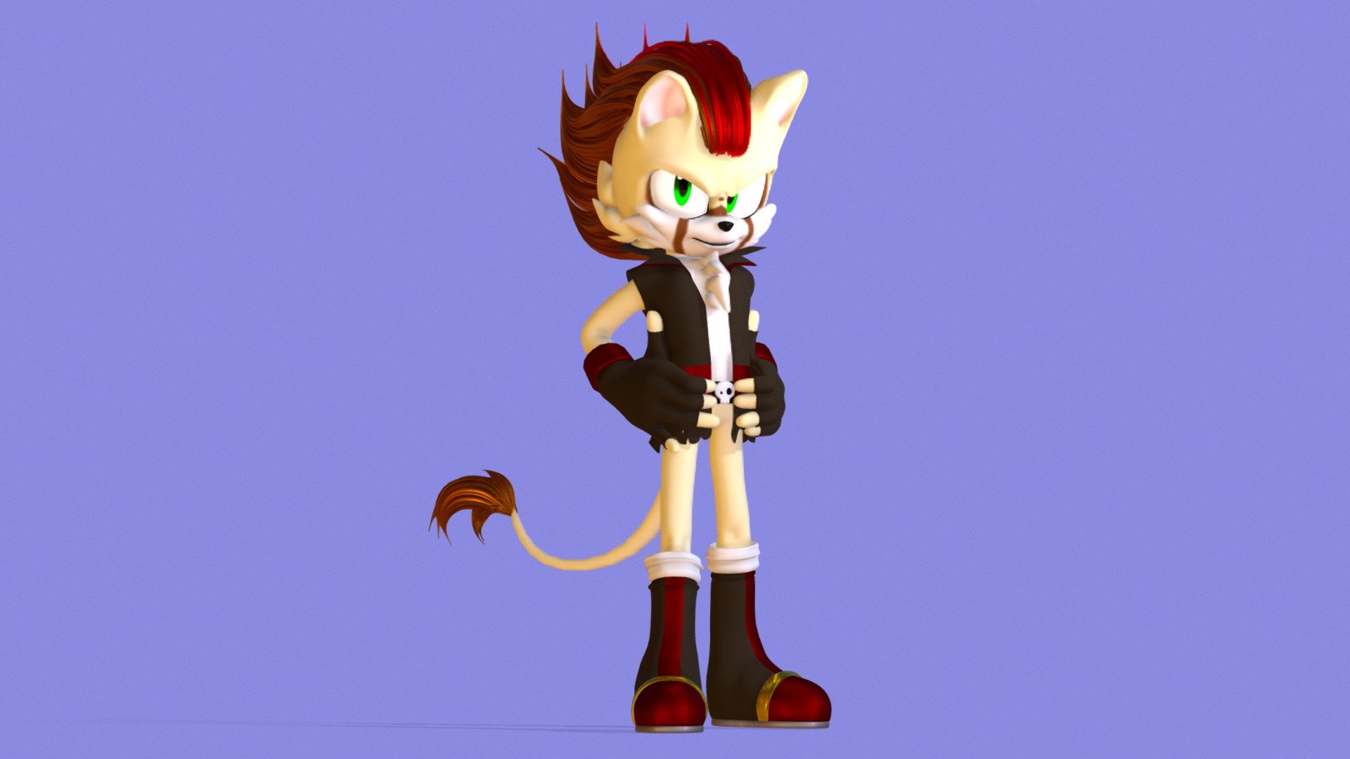 The Lion - 3D model by Teva (@TerrAxy) [a10c687] - Sketchfab