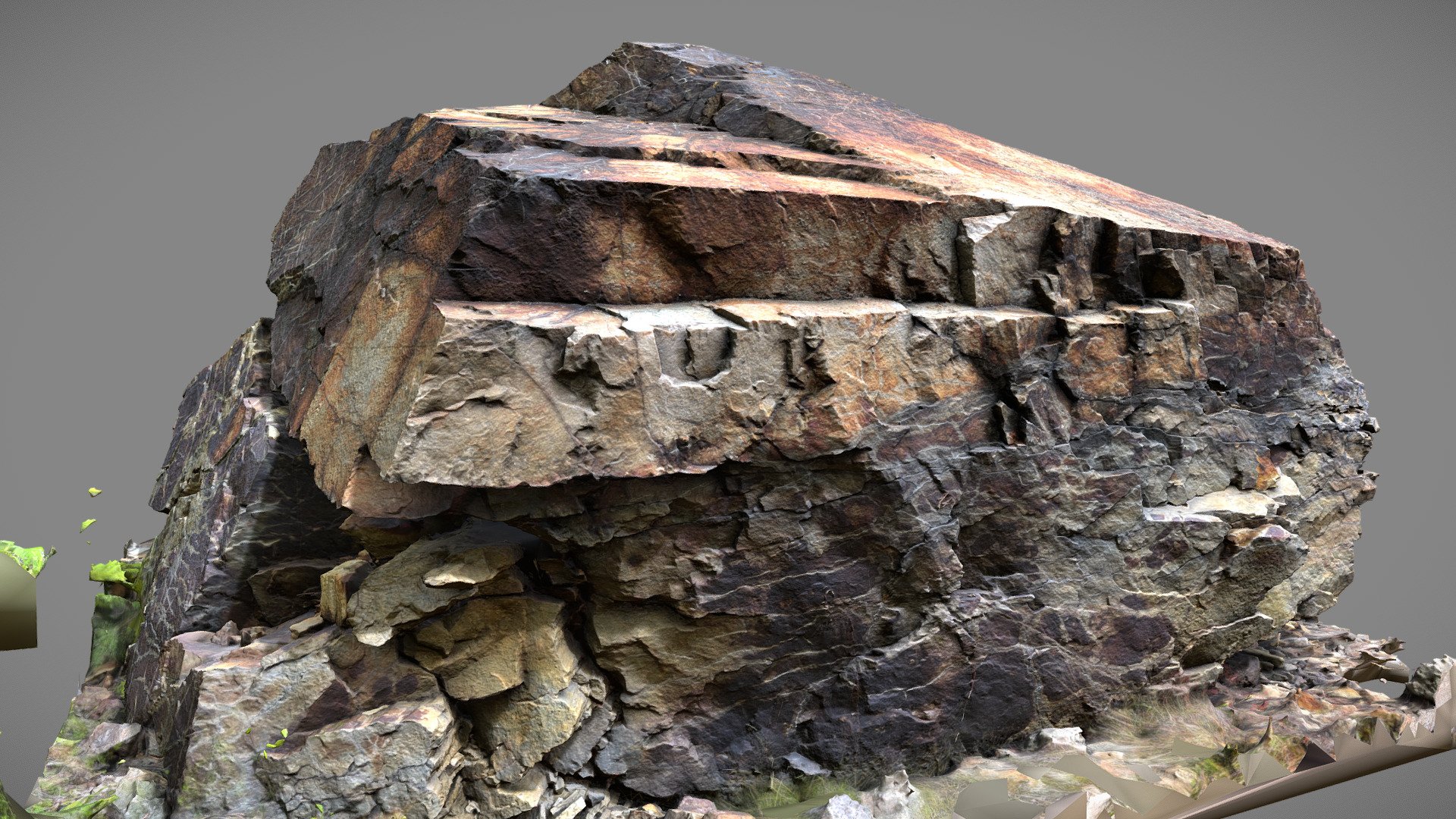 Big Rock 02 (0,5X2) - Download Free 3D model by monika urbanczyk ...