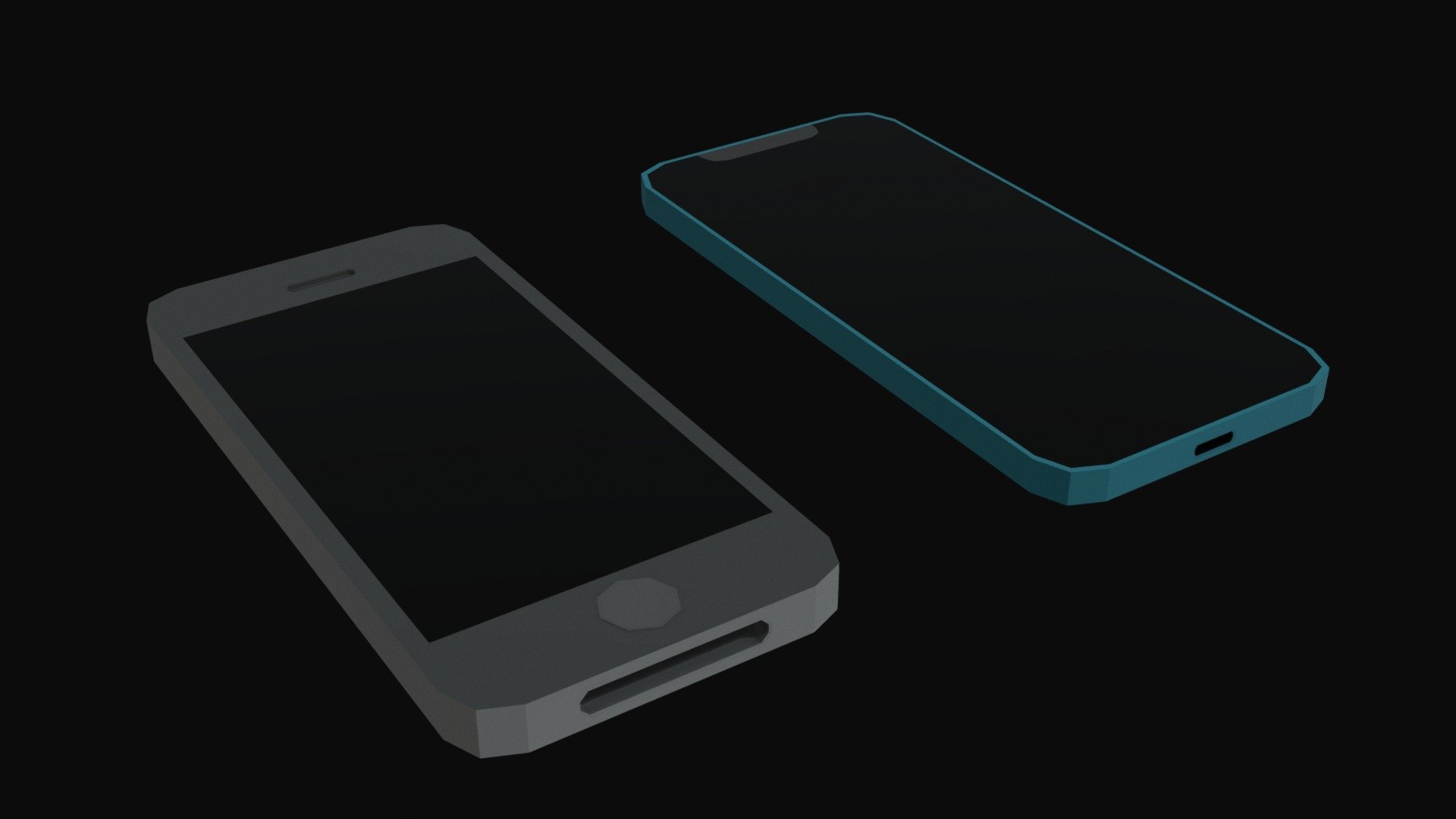 2 Phones Low Poly - Buy Royalty Free 3D model by Bundem Games ...