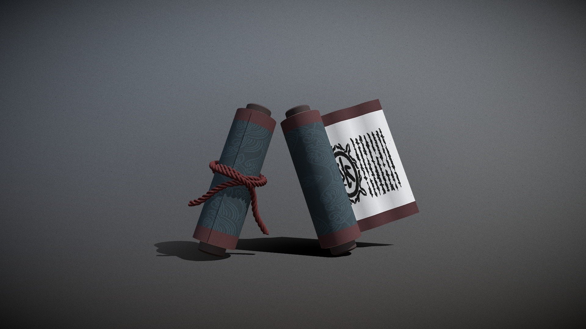 Naruto Water Scroll - Download Free 3D model by DMI (@lDMI) [a110738 ...