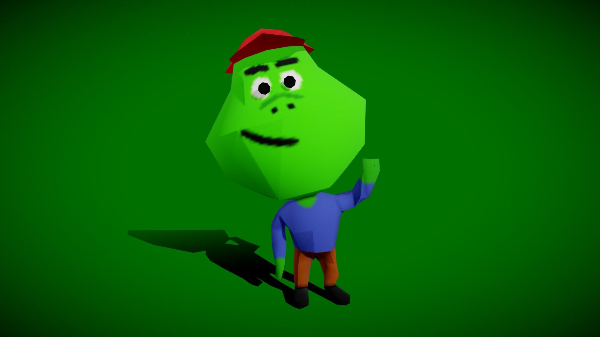 Fred The Frog - Custom PSX Character - Download Free 3D model by Jacob ...