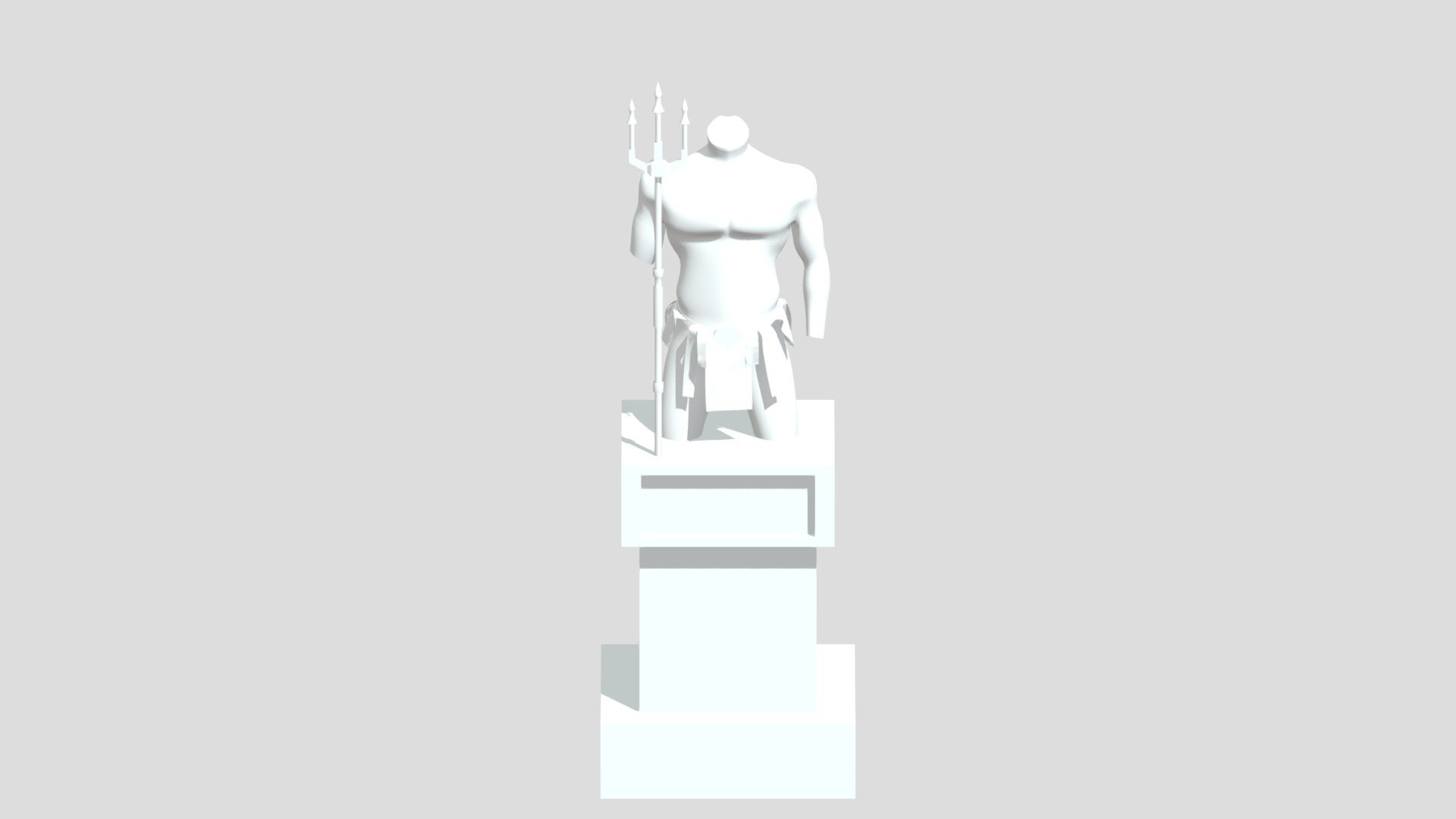 Grichische Statue_Low - 3D model by davidackermannart [a113c28] - Sketchfab