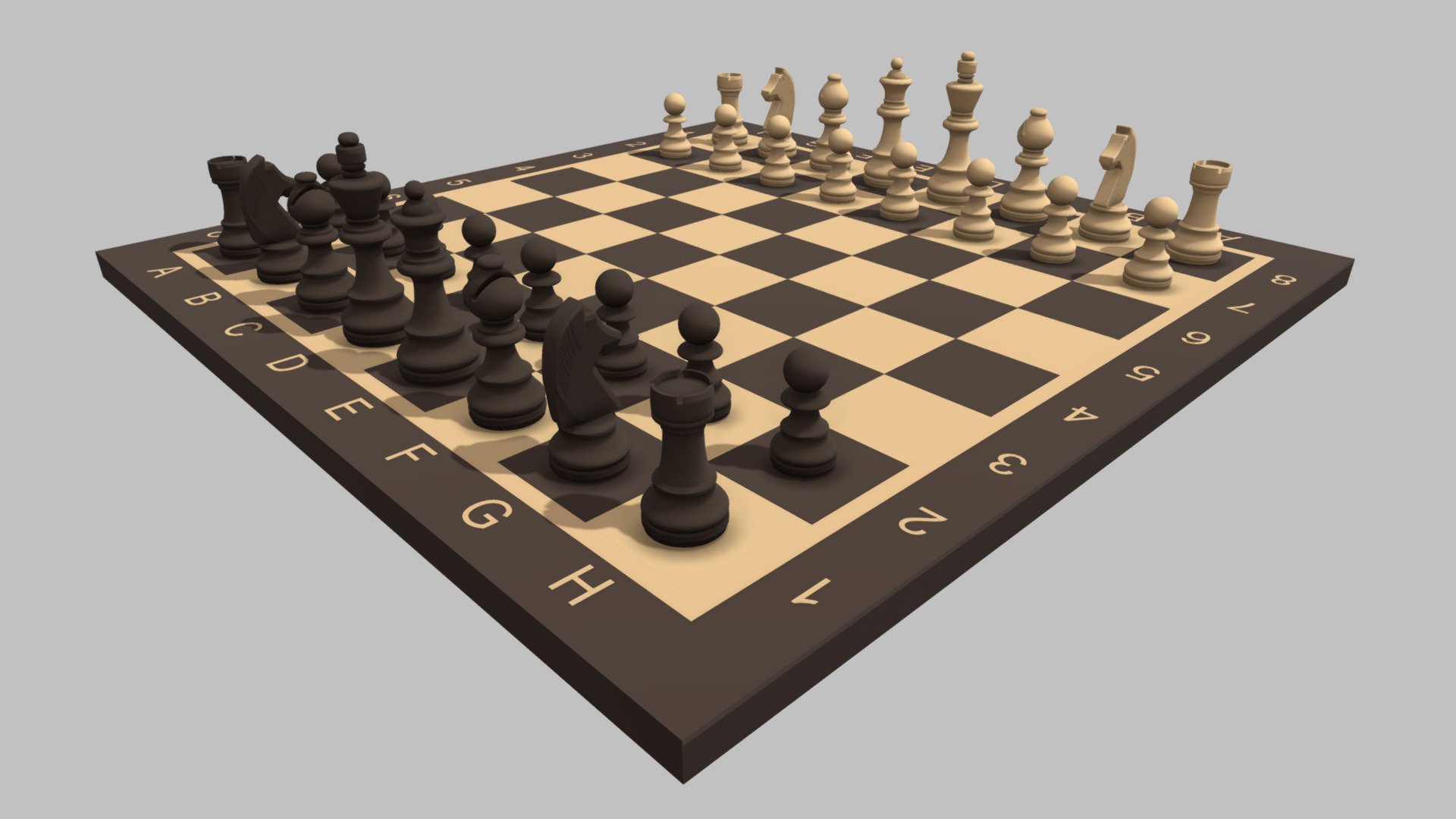 Chess - Download Free 3D model by YarikLegendary [a115419] - Sketchfab