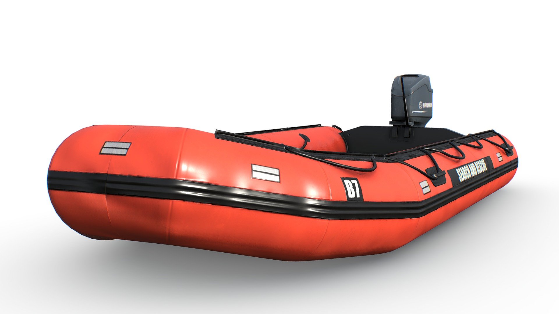 Rescue Boat - Buy Royalty Free 3D model by Vlad model's (@a3flife ...