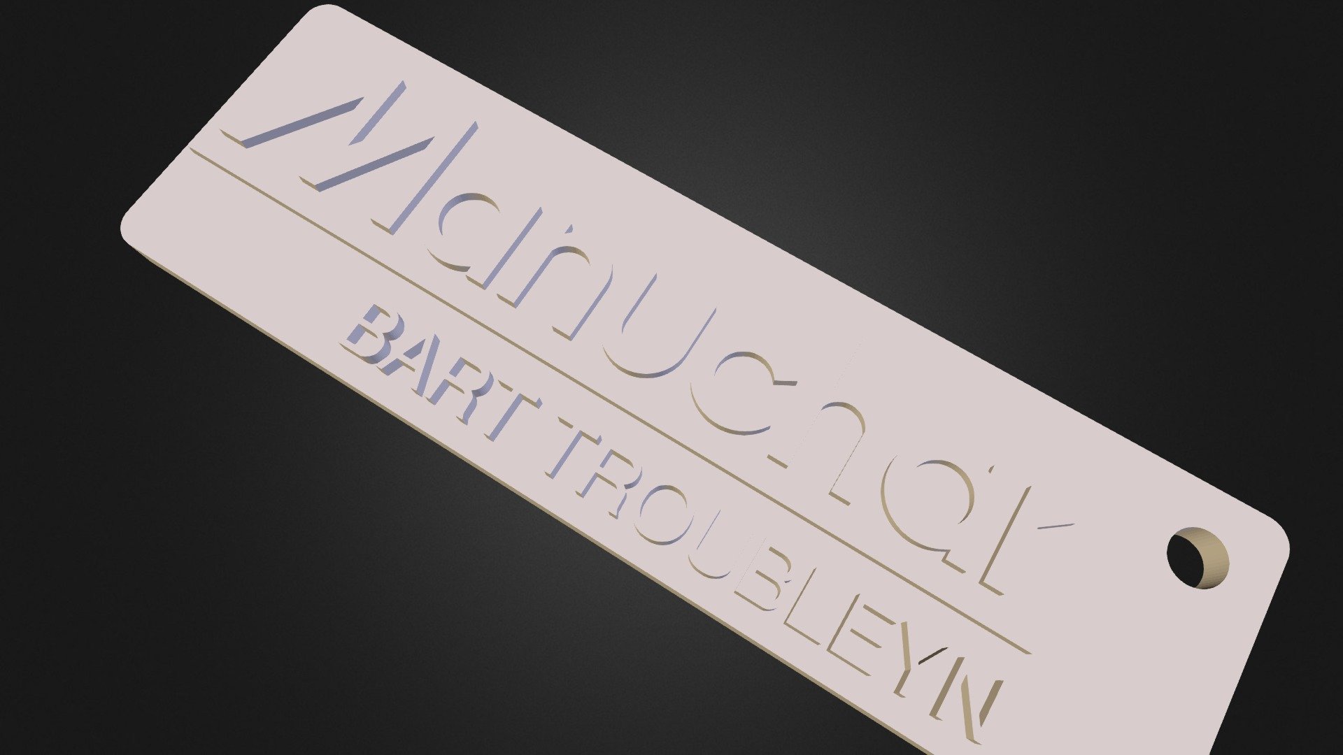 Manuchar Logo B T - 3D model by Wim Maet (@piteco) [a11573c] - Sketchfab