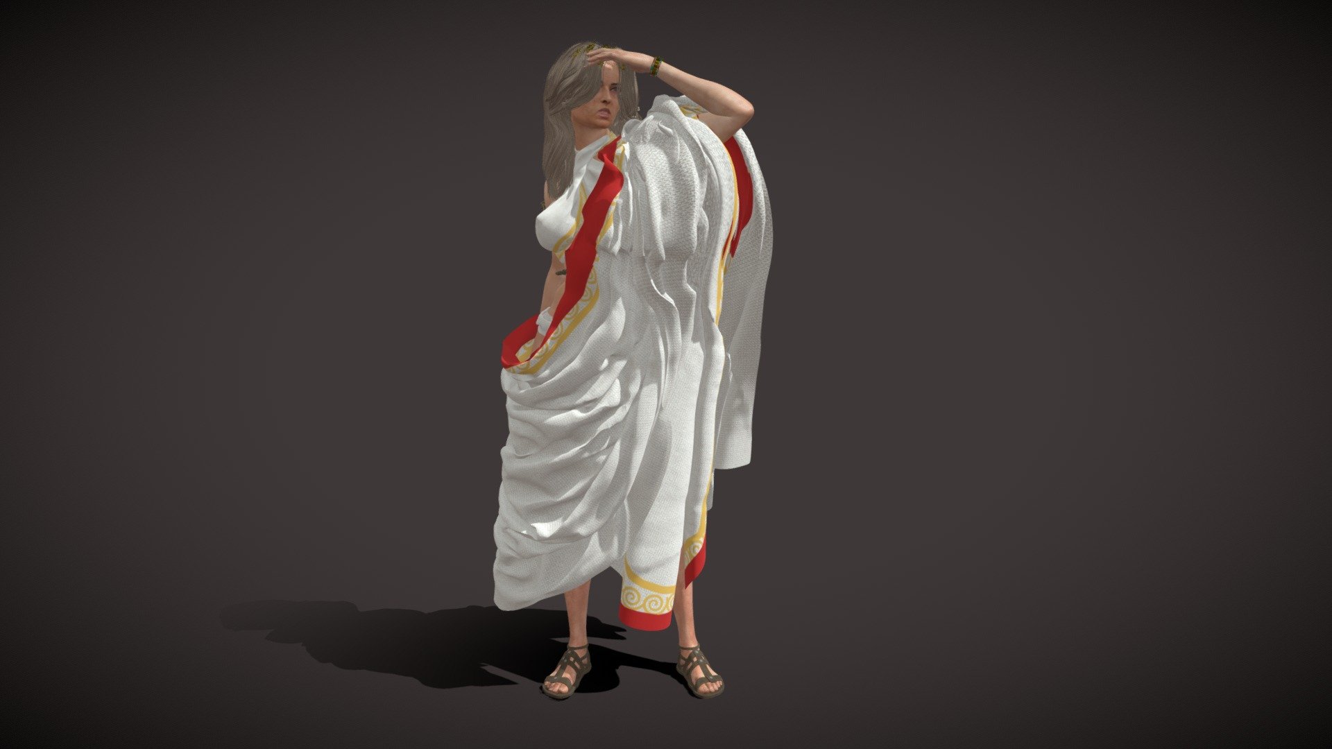 Byzantine empresses - 3D model by Yudi.Anggara [a1161de] - Sketchfab