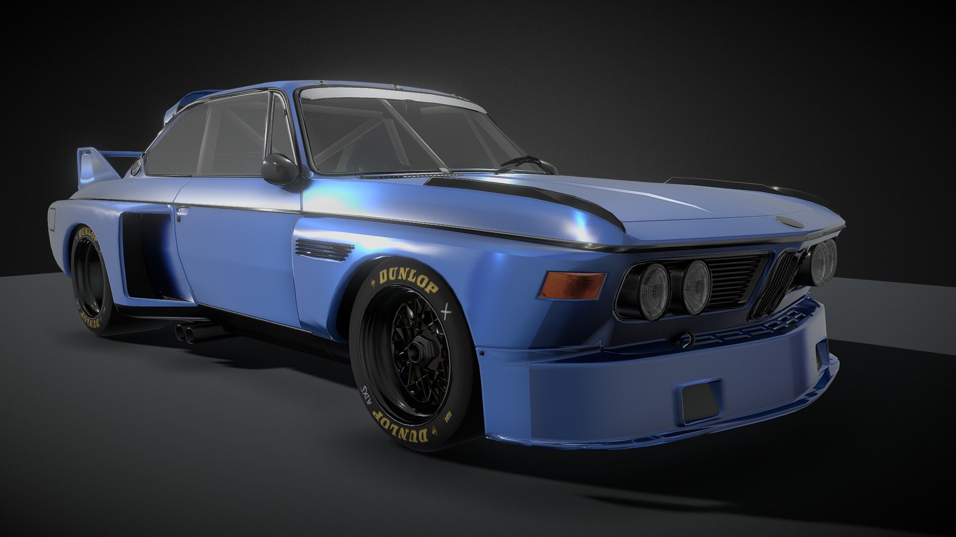 BMW CSL 3.5 - Download Free 3D model by kadir kandemir (@metallicarts) [a116ee6] - Sketchfab