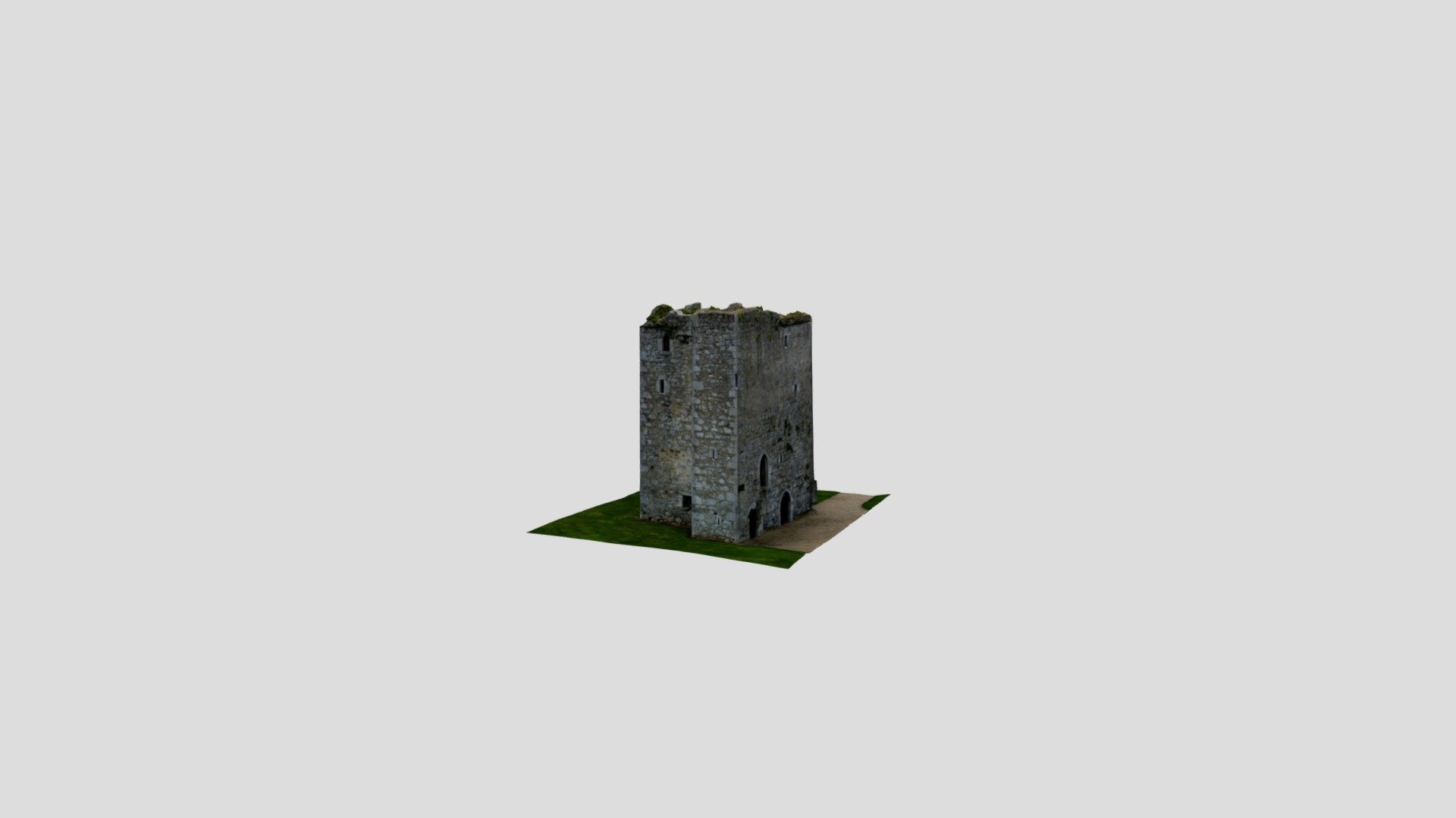 Corr Castle Howth - 3D model by Resurrecting Monuments ...