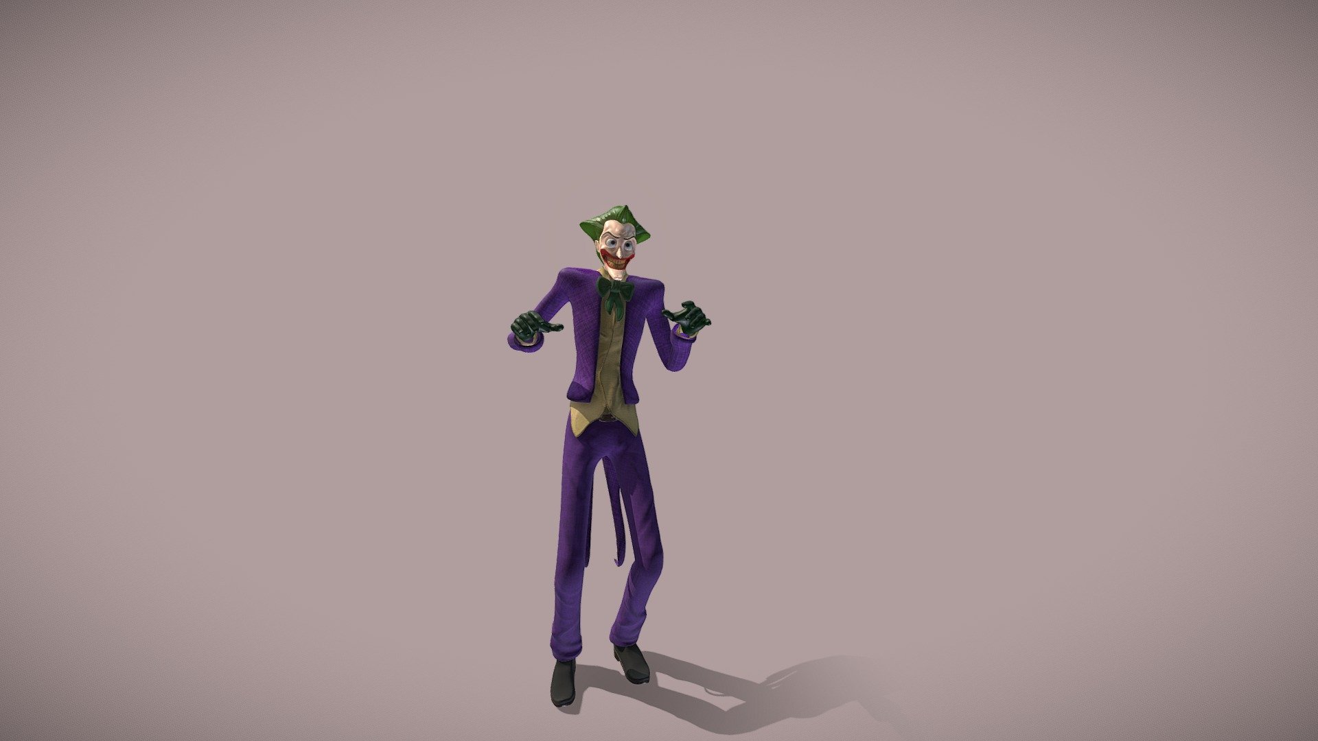 Chara_joker - 3D model by Kelsey.Cornet [a1186ef] - Sketchfab