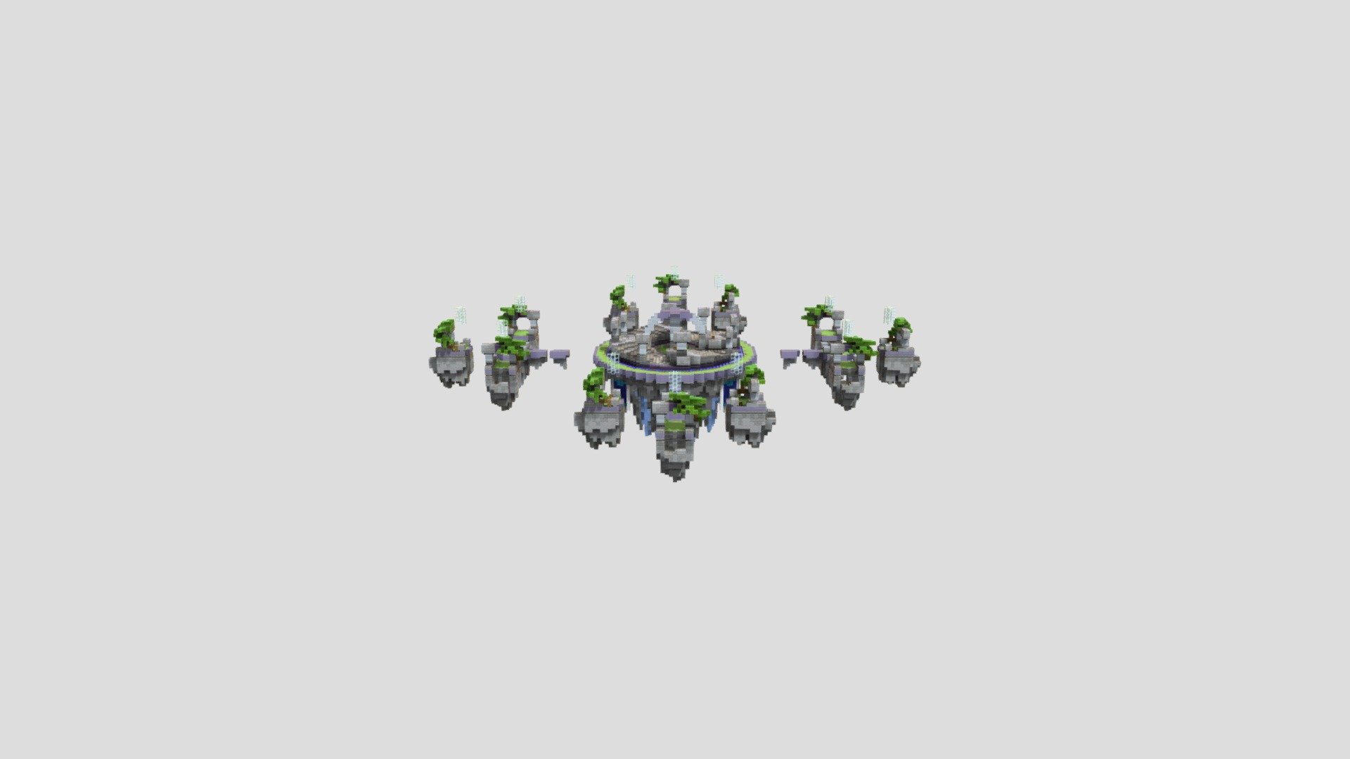 Aquacrown SkyWars Map Minecraft HyPixel - Download Free 3D model by trmhtk2 [a11a6d4] - Sketchfab