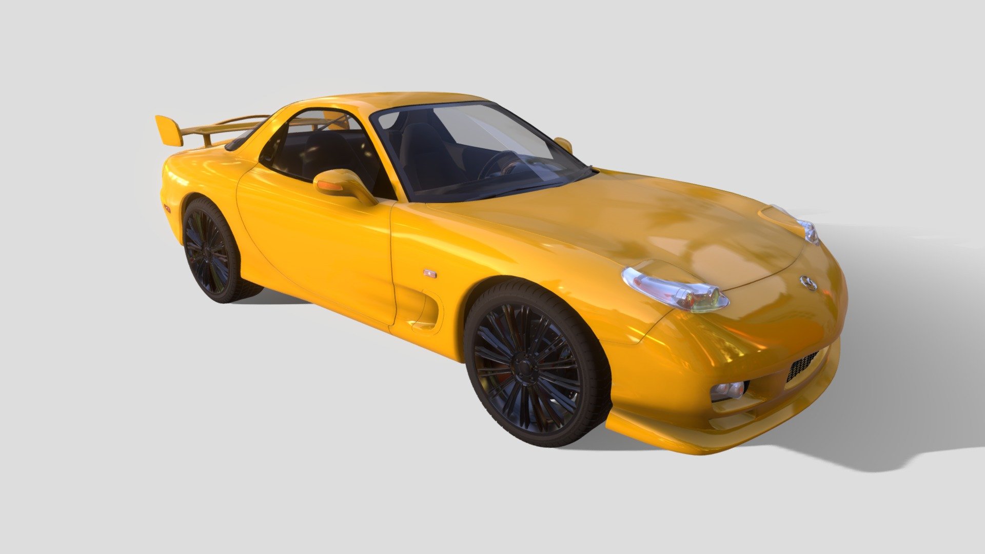 Mazda Rx-7 Sport - 3D model by Altair3D [a11acad] - Sketchfab