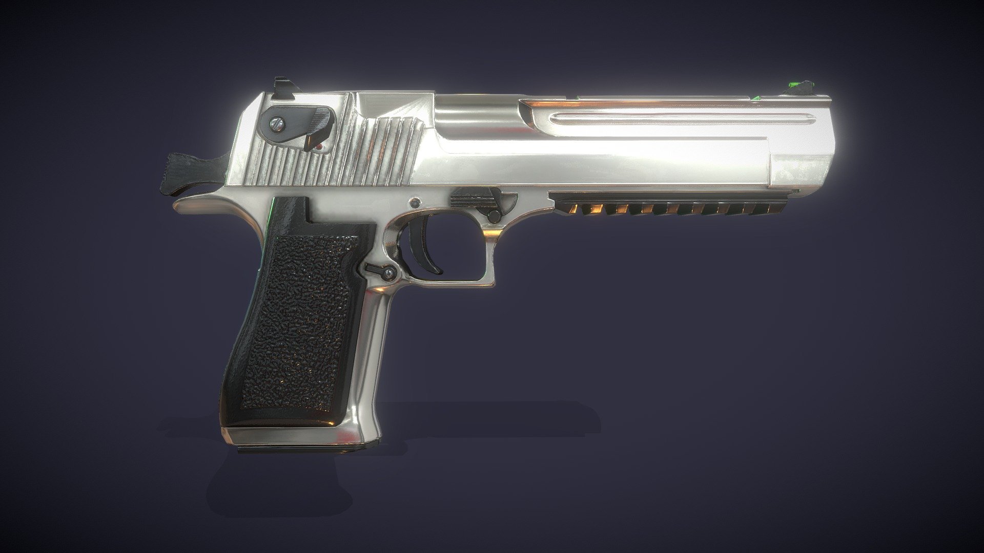 Apocalypse Weapons: Powerful Pistol - Buy Royalty Free 3D model by ...