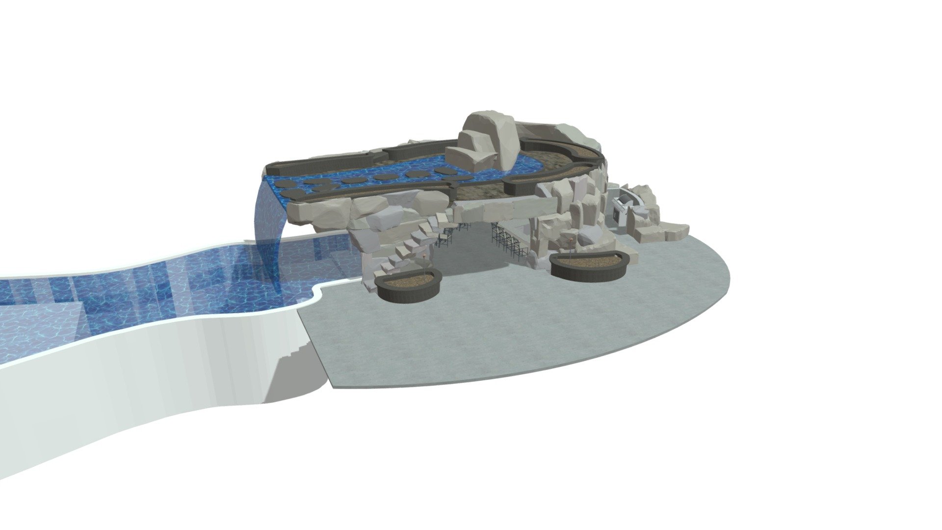 e-3 Steve STROMBECK POOL CAVE PLAN WORKS - 3D model by Pro Draft, Inc ...