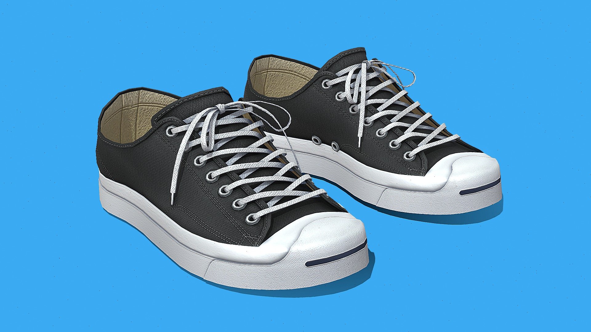 Chucks a.k.a. Cons All Stars 3D Model by Shady - Download Free 3D model ...