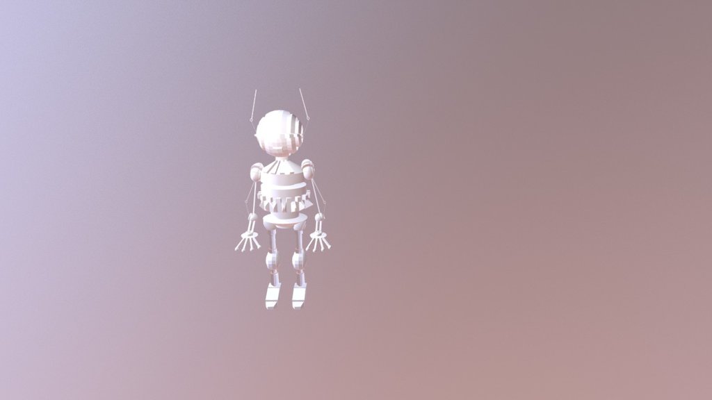 Robot Santiago Espinosa - 3D model by santiagoesar [a11d358] - Sketchfab