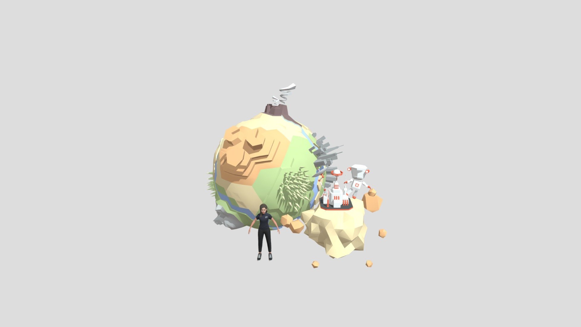 Project Name - 3D model by he20230211 [a12086c] - Sketchfab