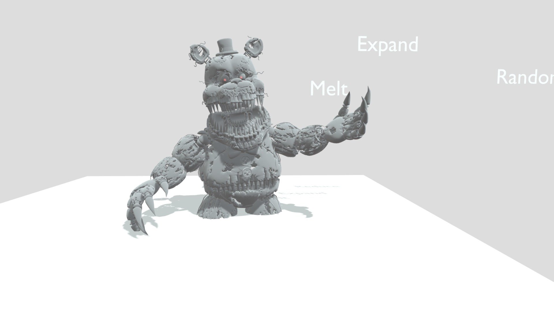 Nightmare Fredbear by springreg - Download Free 3D model by Broken down ...