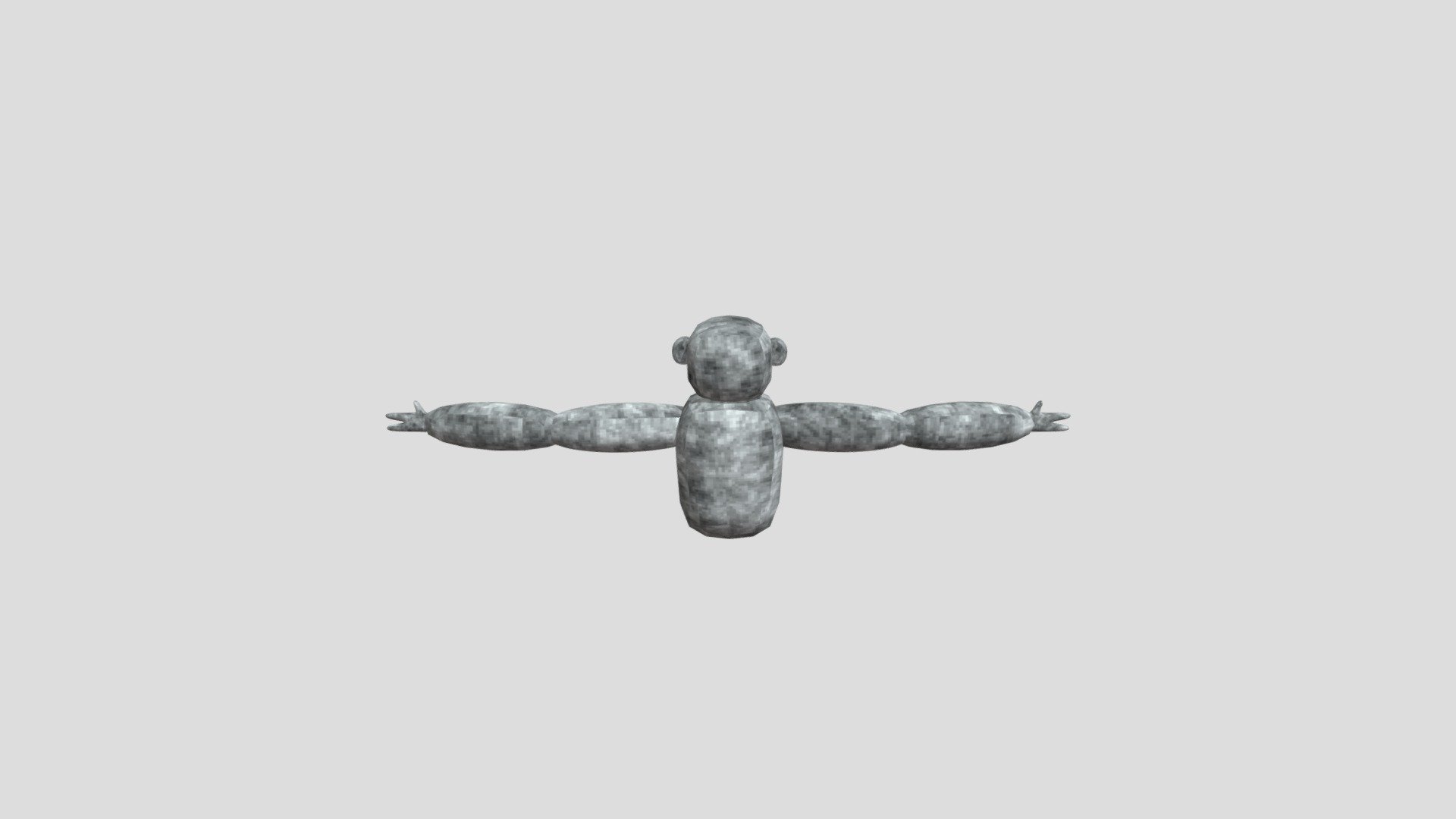 Player-model-FOR GORILLA TAG FANGAME - 3D model by ...