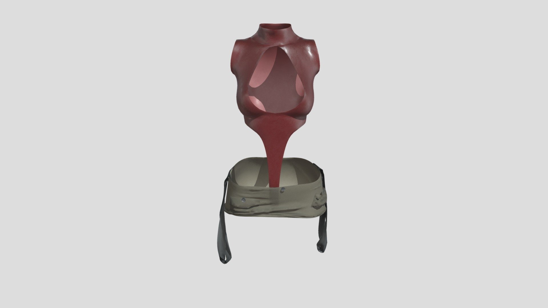 Bodysuit and Mini Skirt Outfit - Download Free 3D model by EUTHA_3D ...