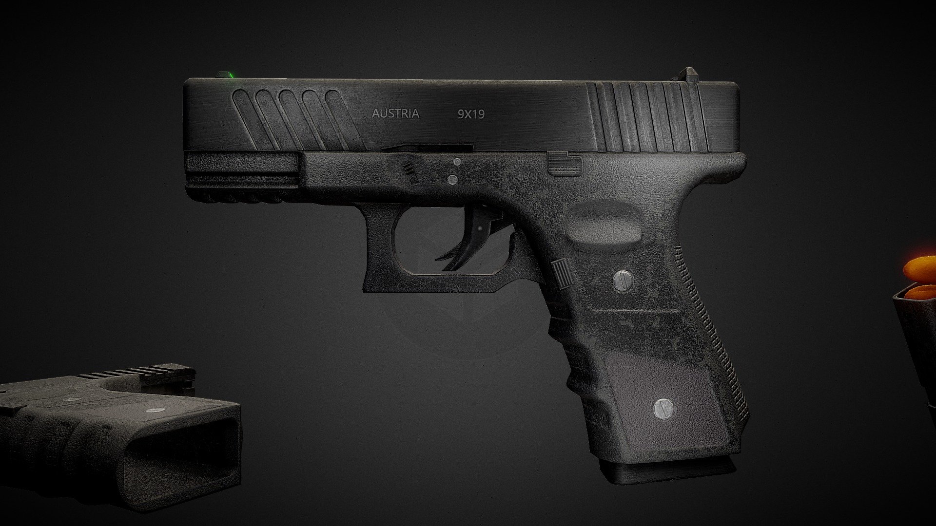 G19 Pistol-Game Ready - Download Free 3D model by BRAVO6Ghost [a126102 ...