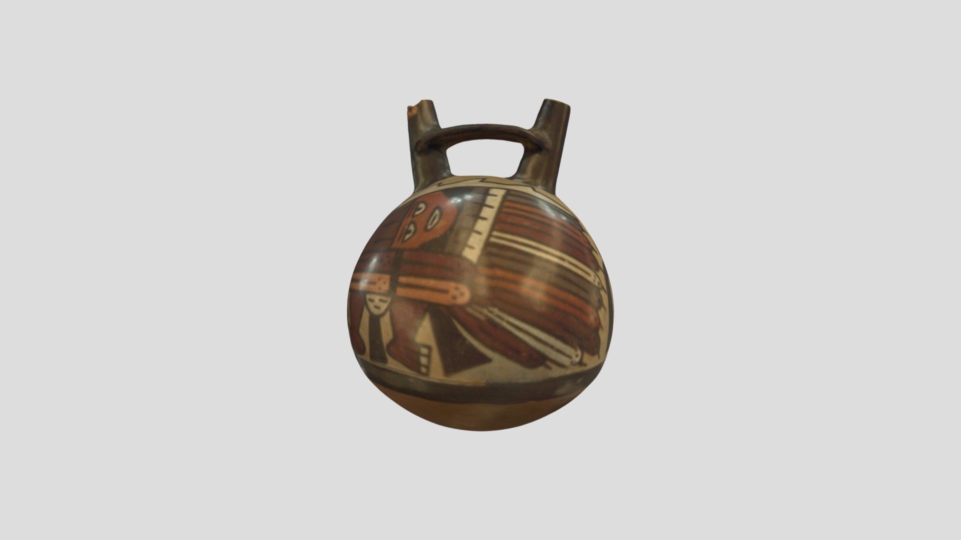 Nazca pot, 2009.02.001 - 3D model by CWUMuseum [a1274d3] - Sketchfab