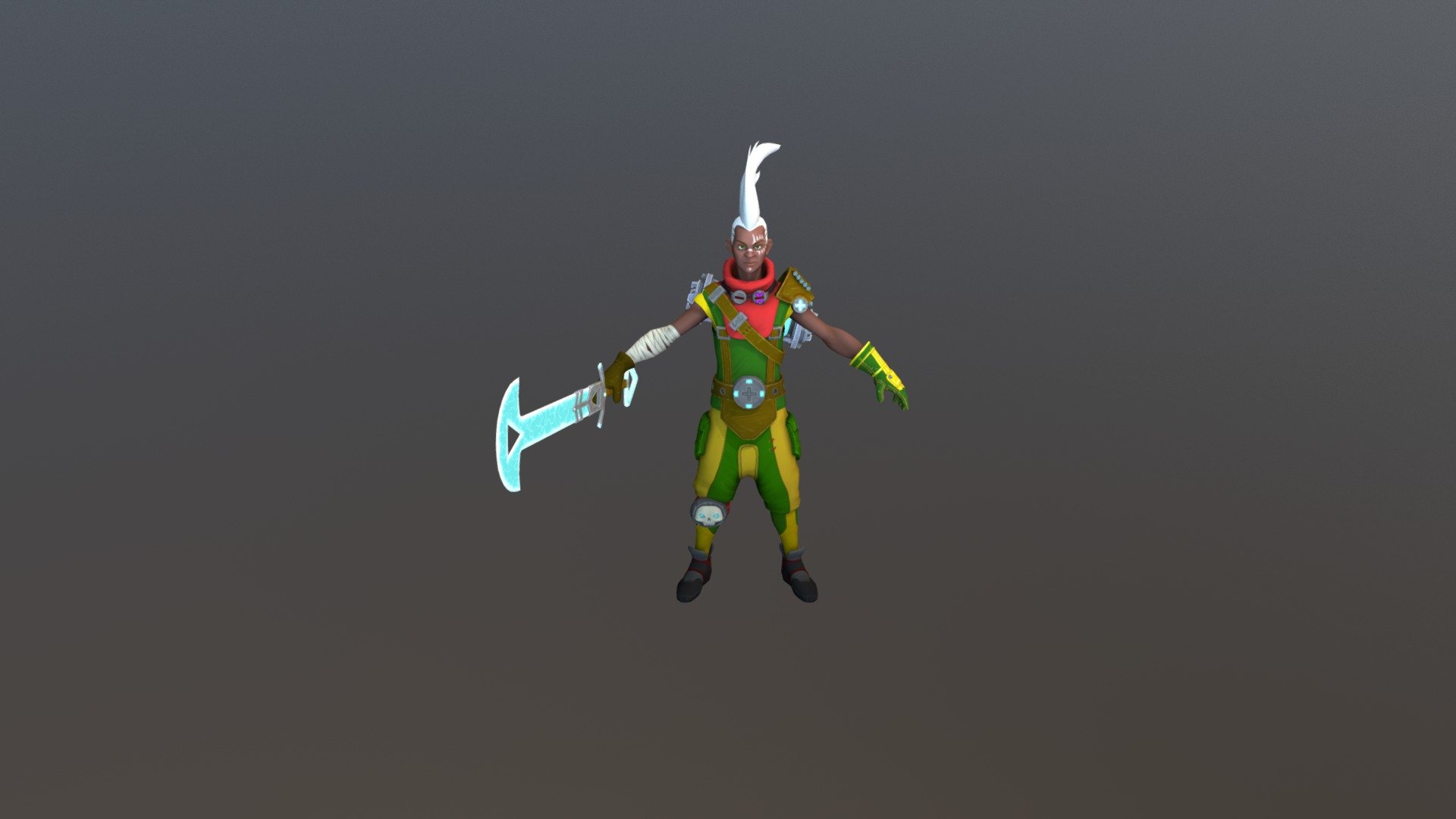 Ekko Final - 3D model by dimfistproductions [a127ac6] - Sketchfab
