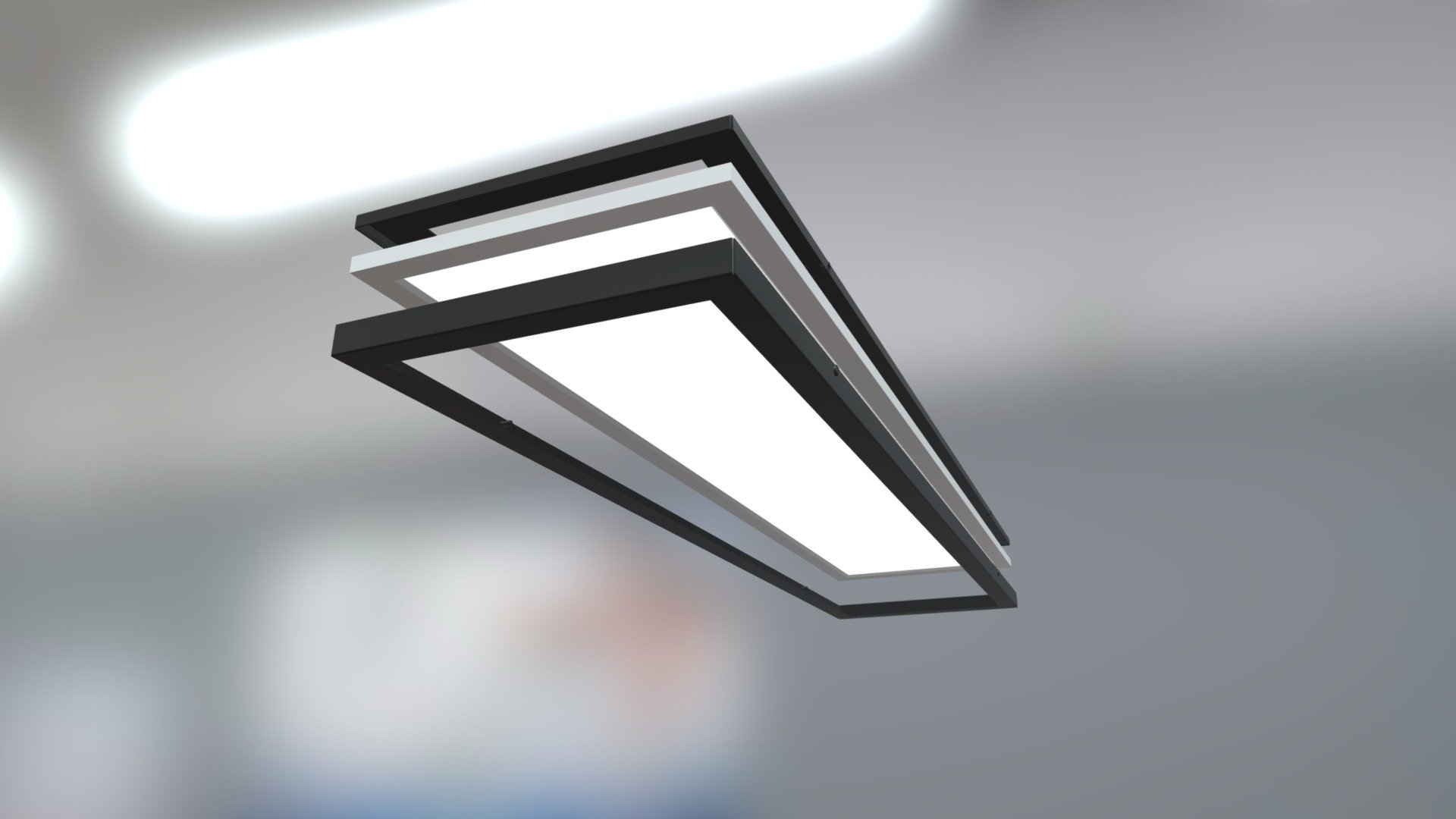 Slim Light Box Assy (300 X 1200) Exploded - 3D model by DarrenFalconer ...