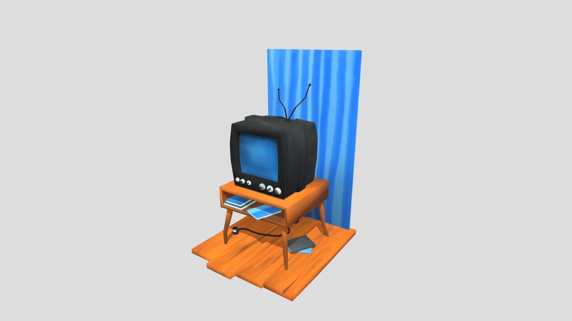 TV - 3D model by Andriy..Kolyada [a127b31] - Sketchfab