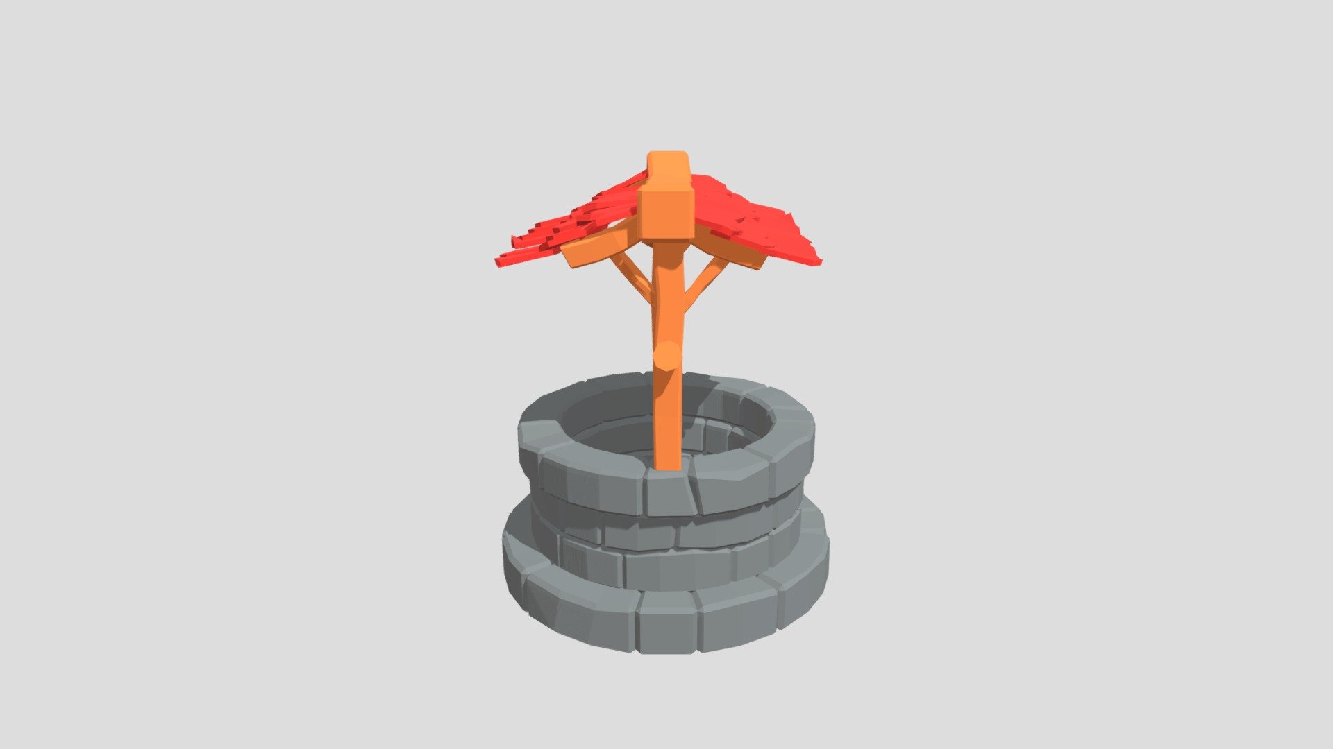 Low Poly well - 3D model by Raptor_I.T [a12b5b8] - Sketchfab