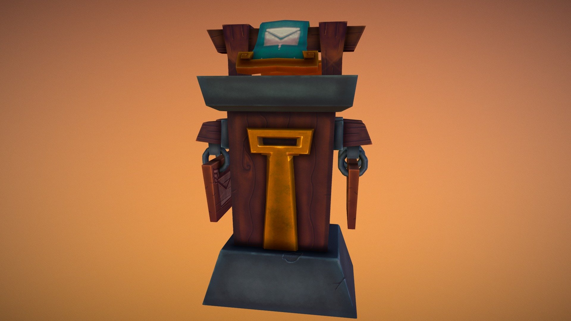 Stylized Mailbox - Download Free 3D model by Poogni (@anapora01 ...