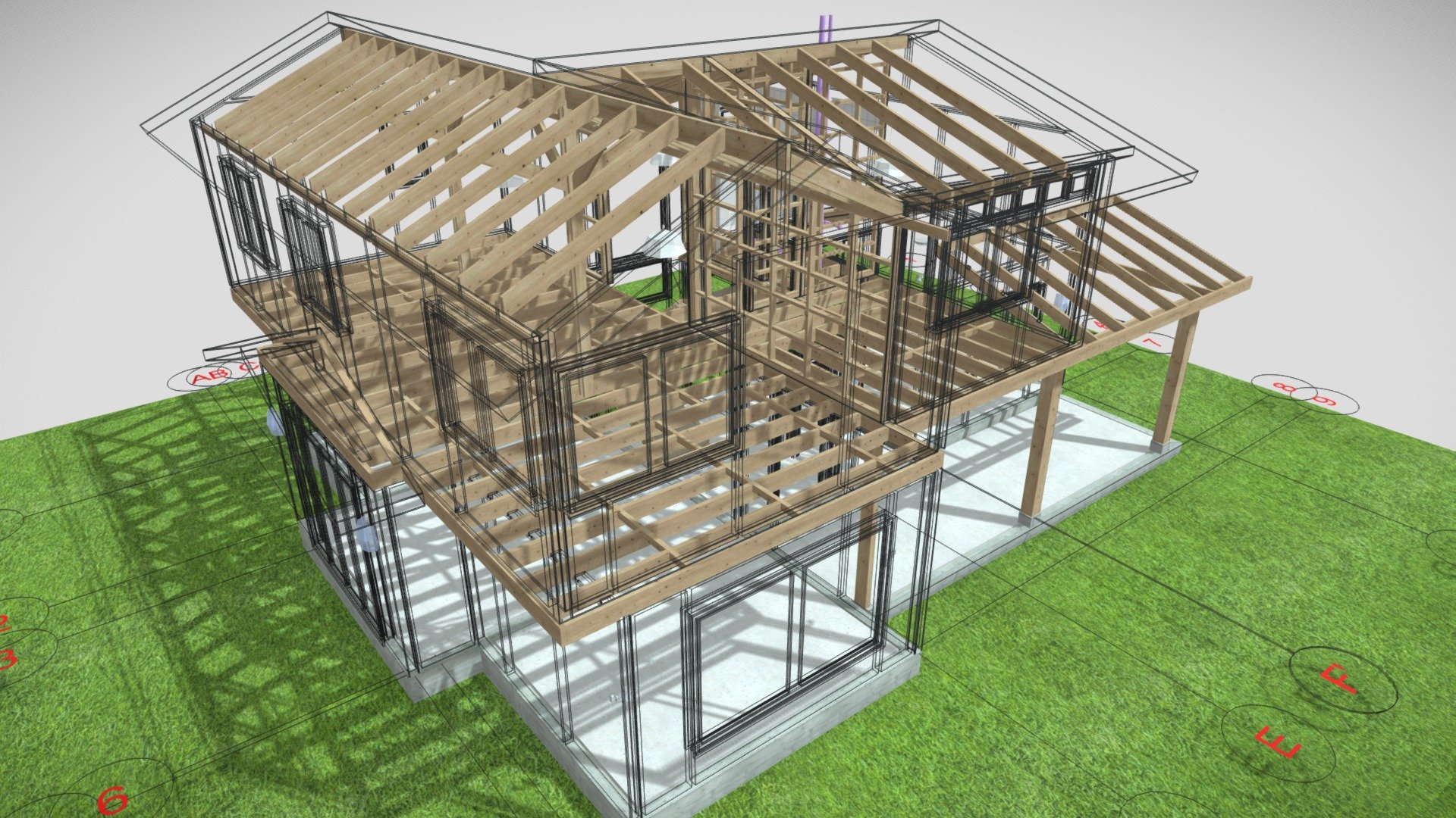 CASA RAYEUQUE ESTRUCTURA - 3D model by cirric [a12c31a] - Sketchfab