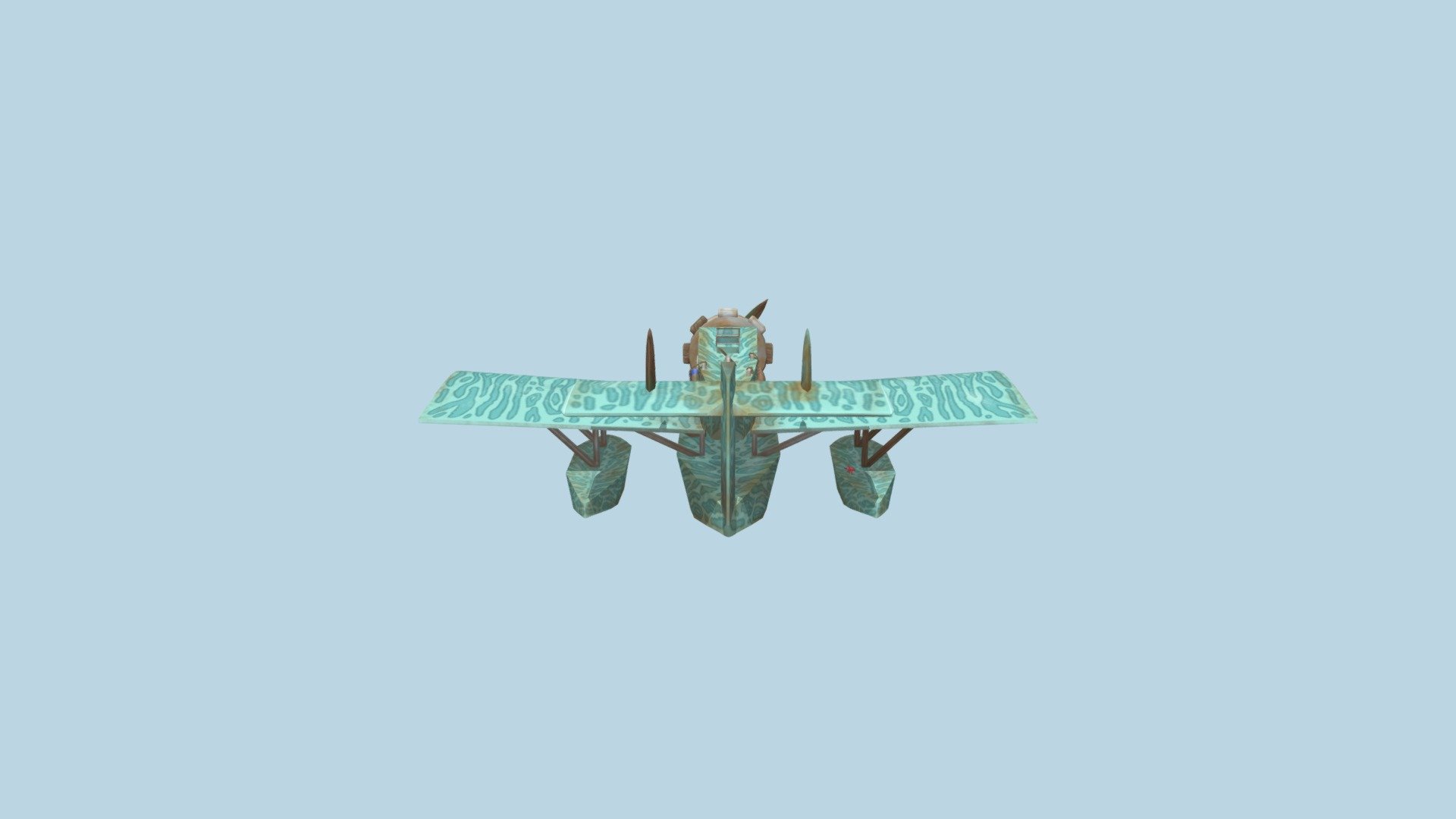 Rustairborn_Interbellum_Plane_Besson_mb.411 - 3D model by Gyongyosi ...